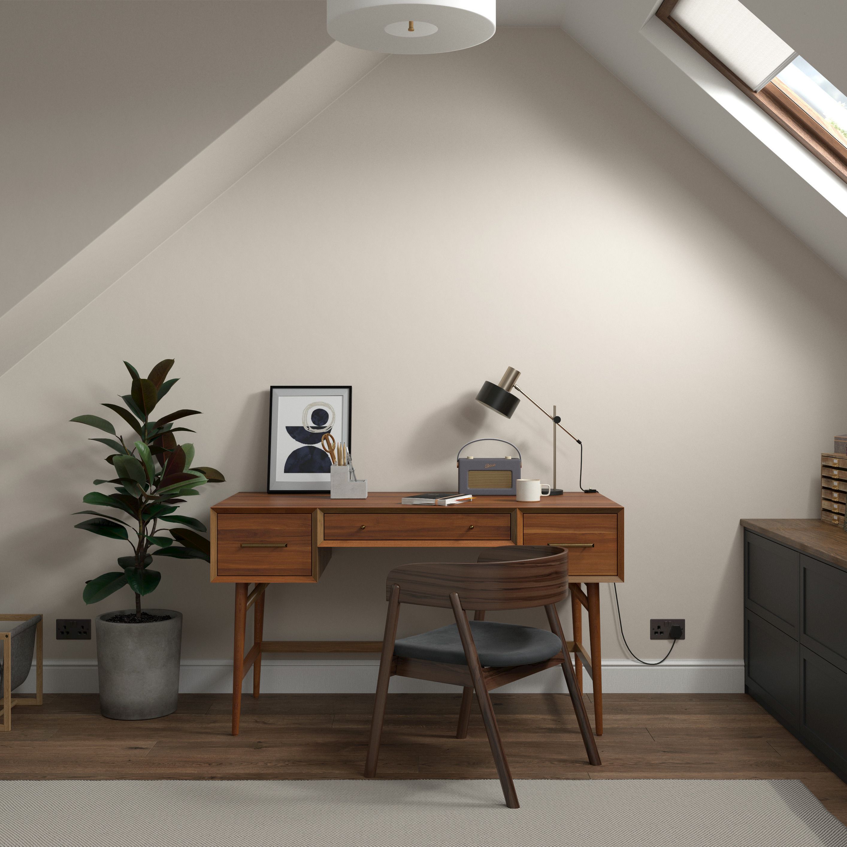 Dulux Heritage Pale Walnut Velvet matt Wall paint, 2.5L