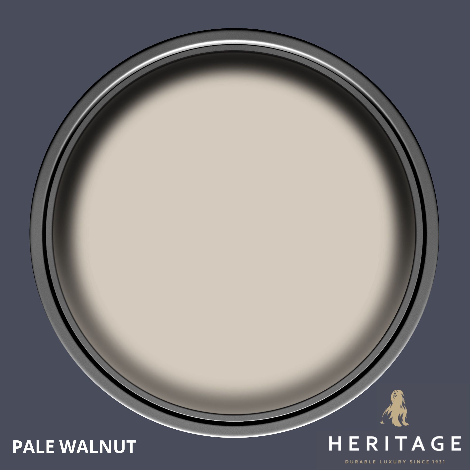 Dulux Heritage Pale Walnut Velvet matt Wall paint, 2.5L