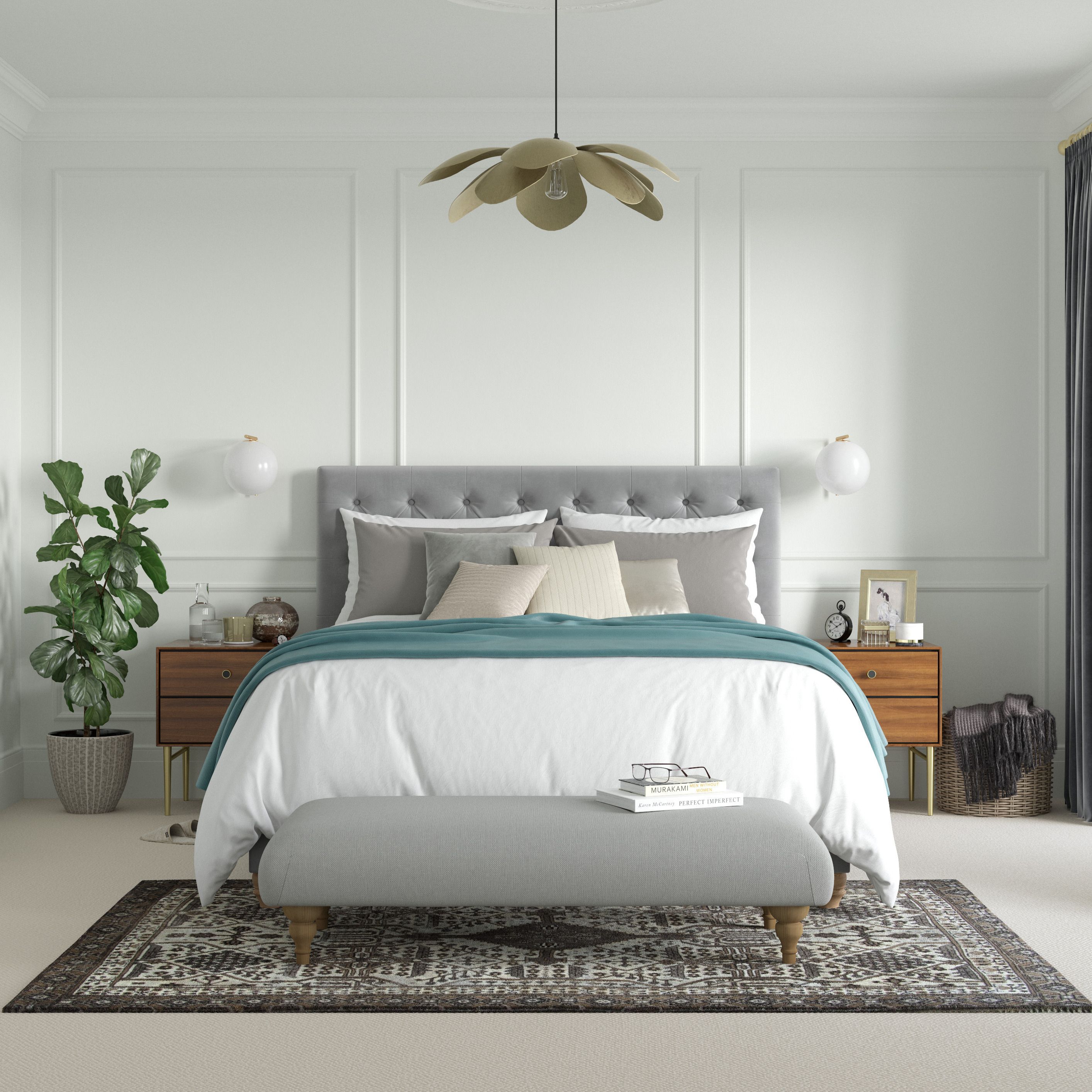 Dulux Heritage Panel White Eggshell Multi-surface Wall paint, 750ml