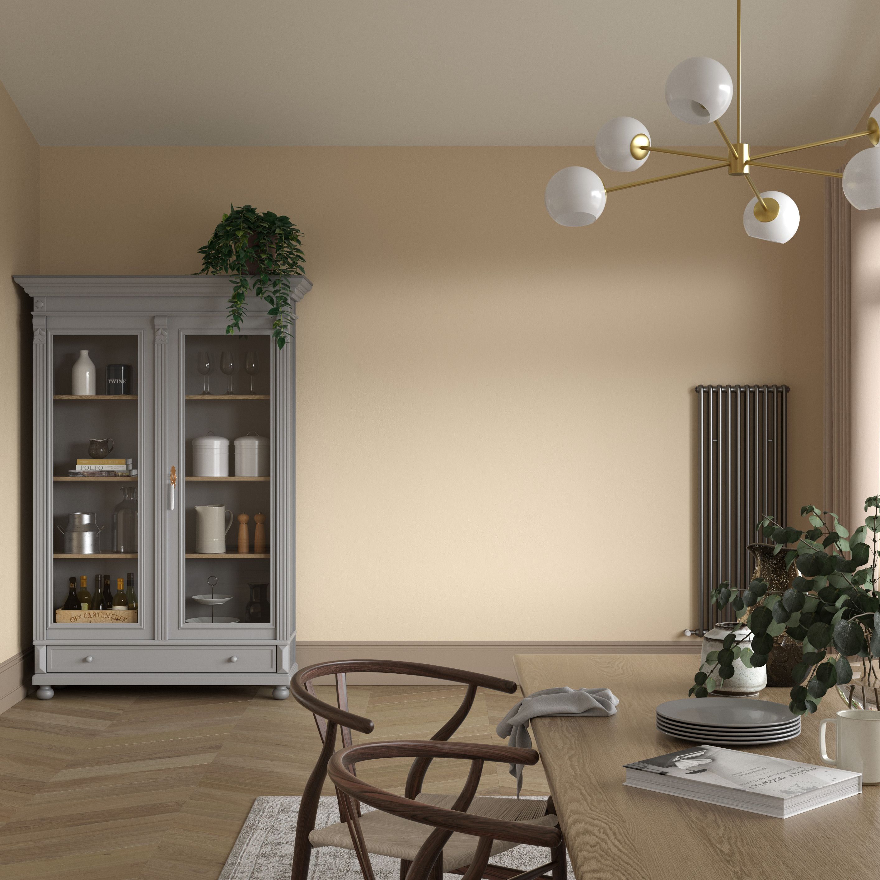Dulux Heritage Pearl Barley Eggshell Multi-surface Wall paint, 750ml