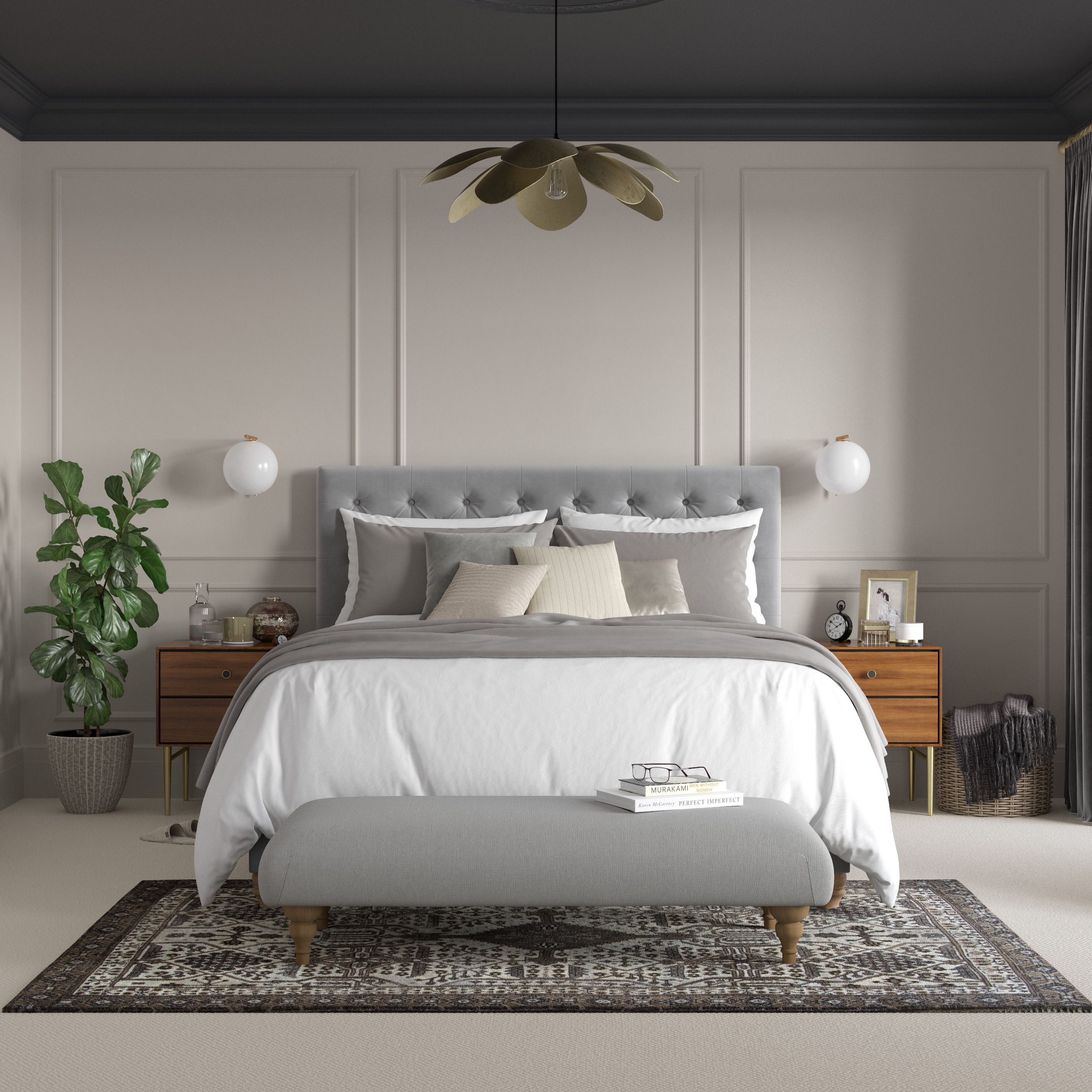 Dulux Heritage Pebble Grey Matt Wall paint, 125ml Tester pot