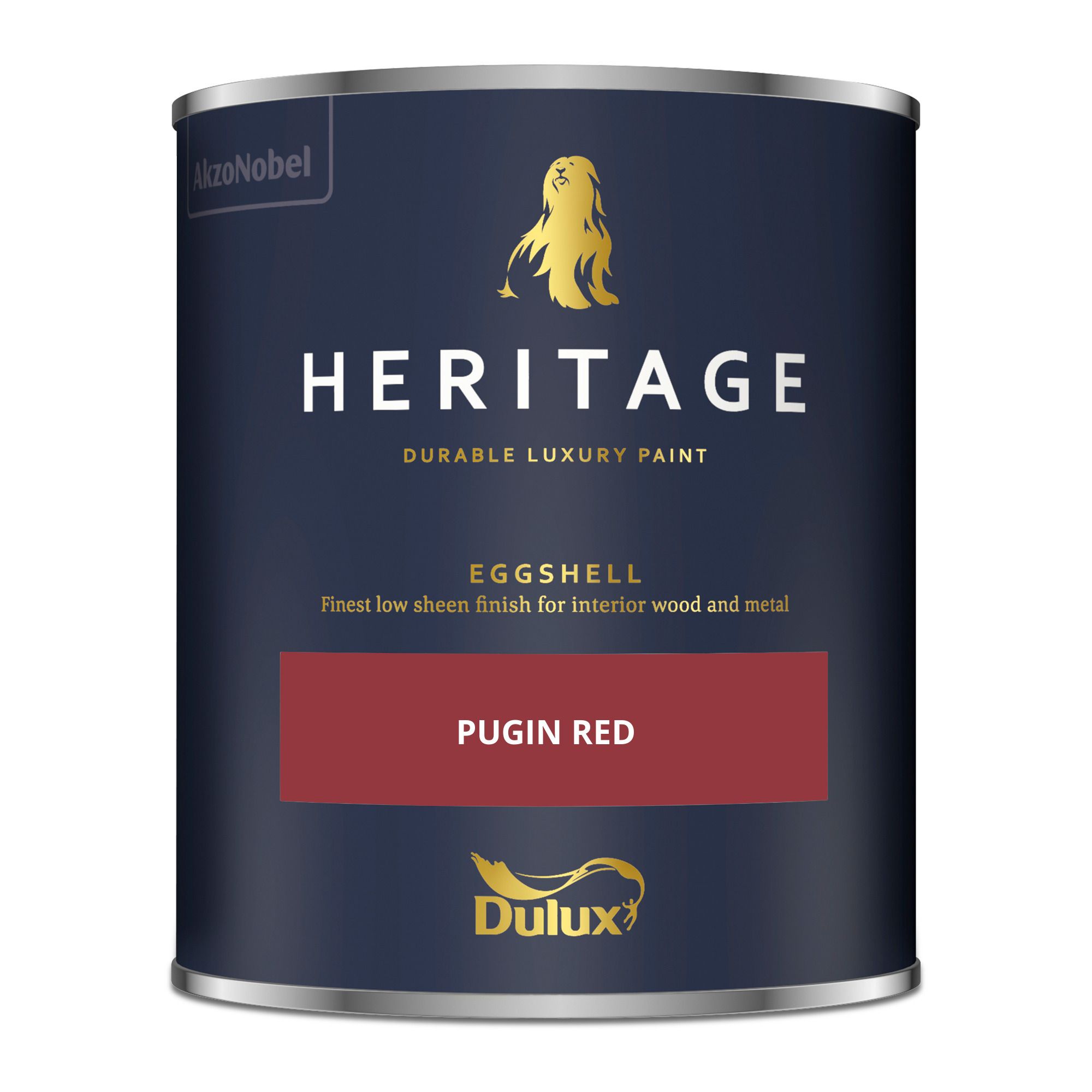 Dulux Heritage Pugin Red Eggshell Multi-surface Wall paint, 750ml