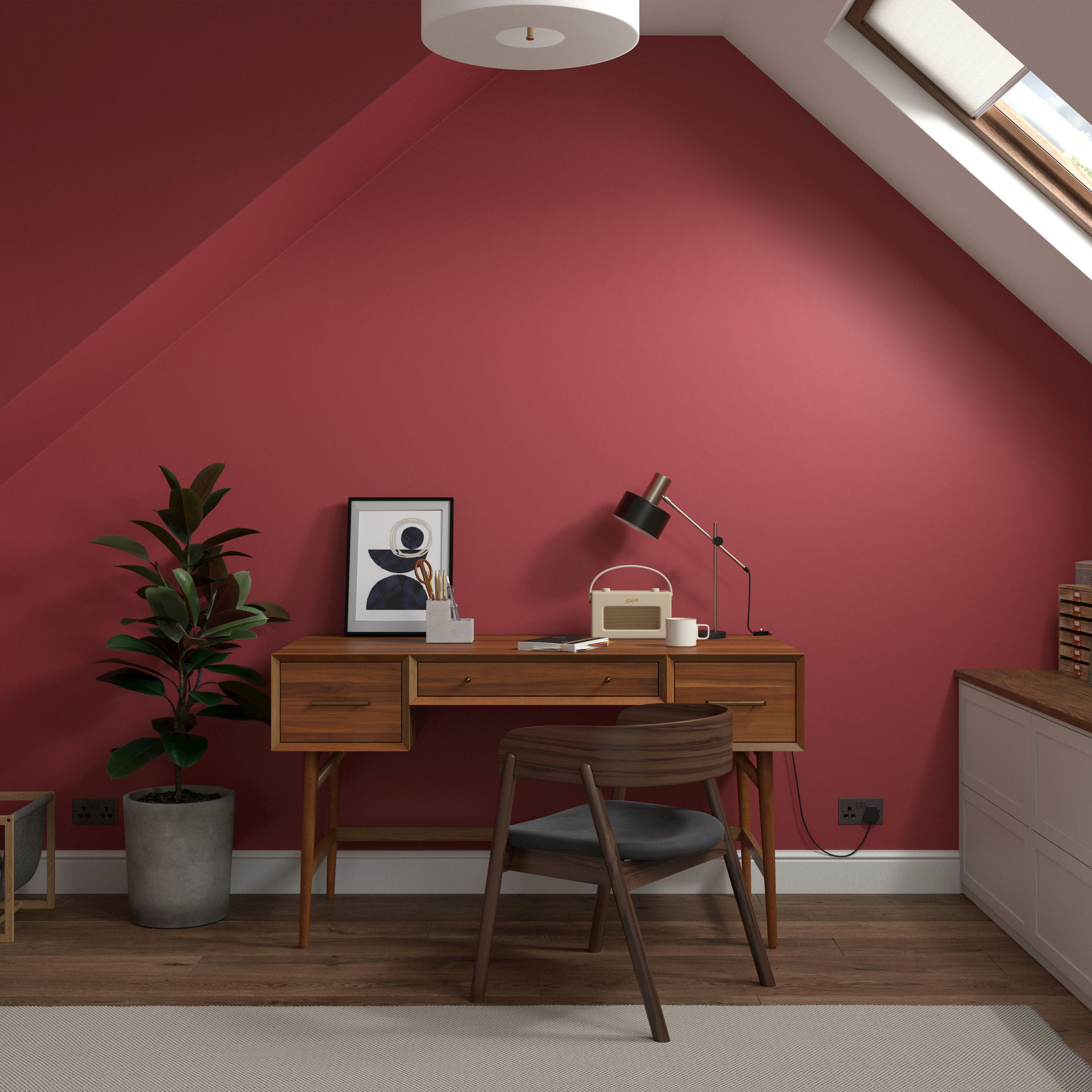 Dulux Heritage Pugin Red Velvet matt Wall paint, 2.5L