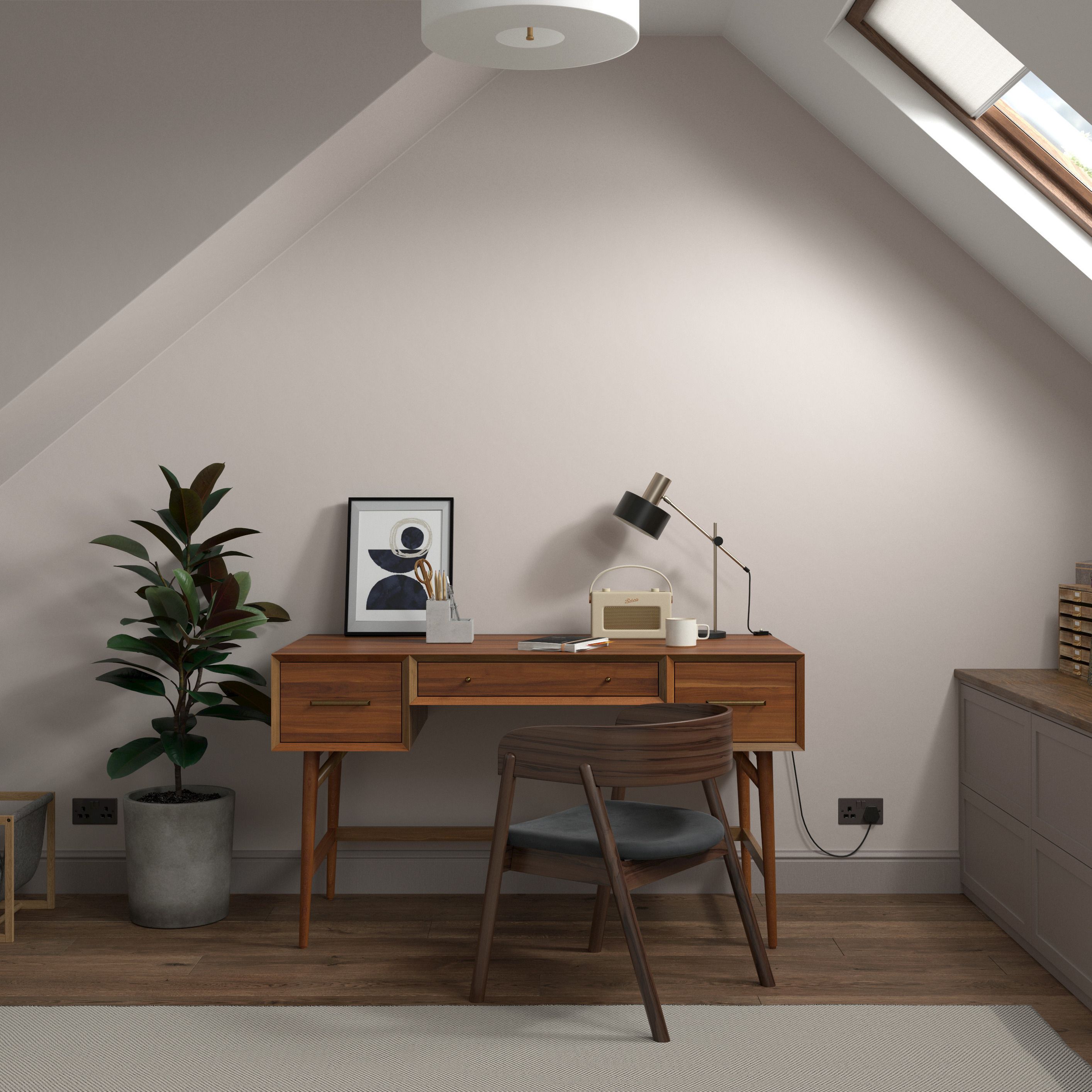 Dulux Heritage Pumice Brown Eggshell Multi-surface Wall paint, 750ml