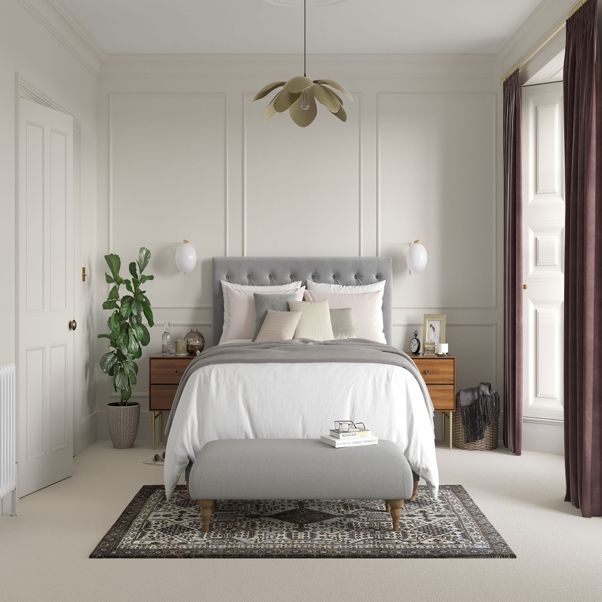 Dulux Heritage Quartz Grey Velvet matt Emulsion paint, 5L