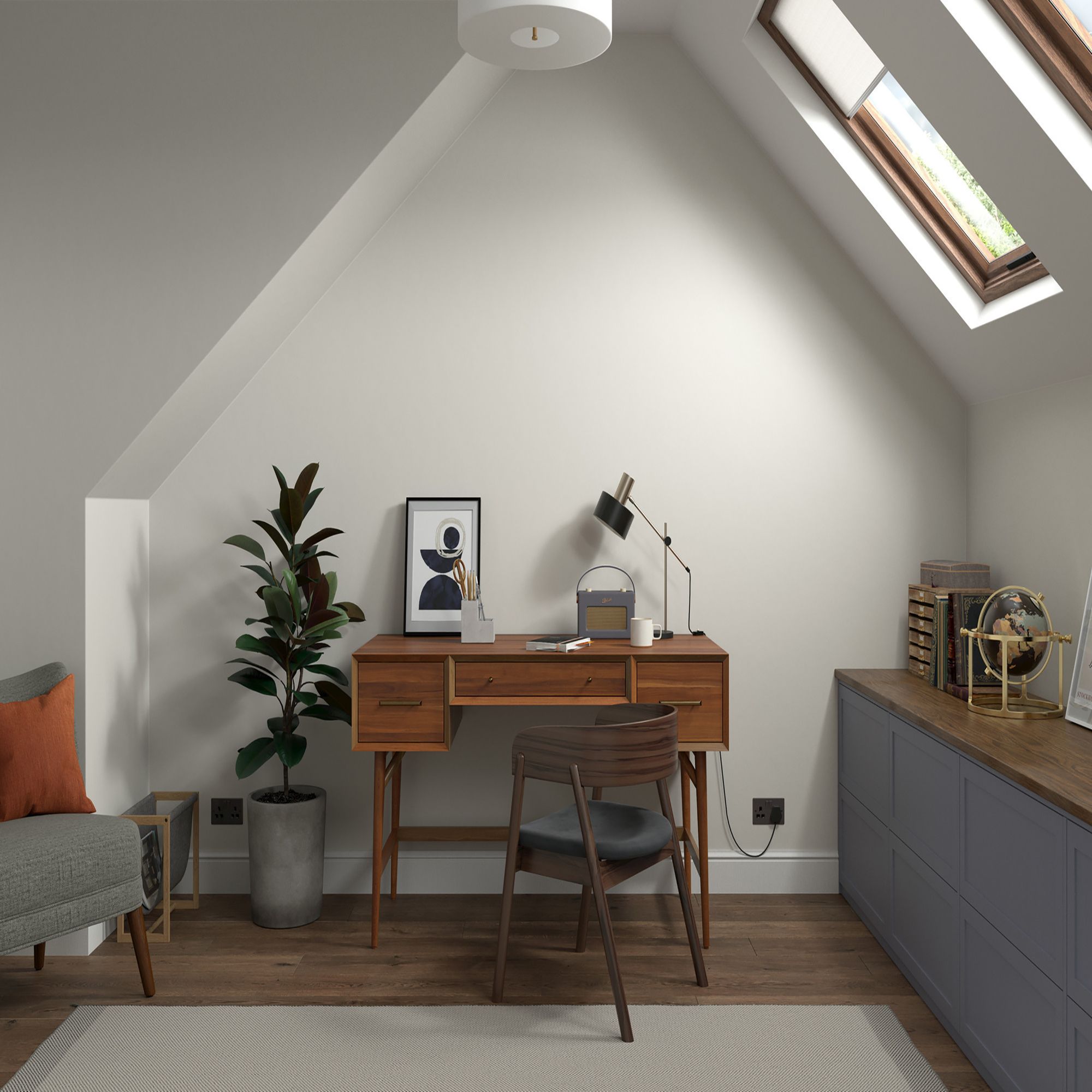 Dulux Heritage Quartz Grey Velvet matt Emulsion paint, 5L
