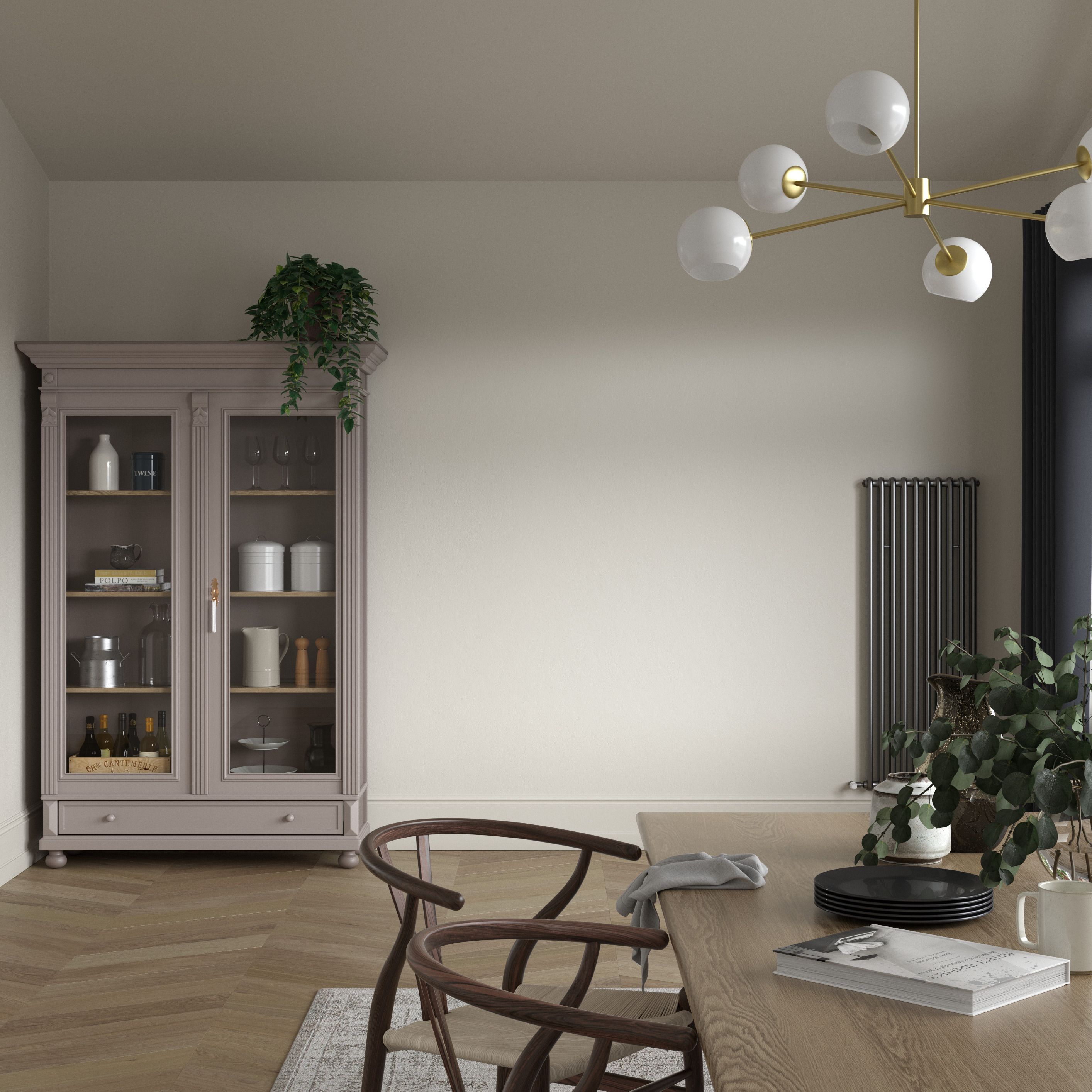 Dulux Heritage Quartz Grey Velvet matt Wall paint, 2.5L
