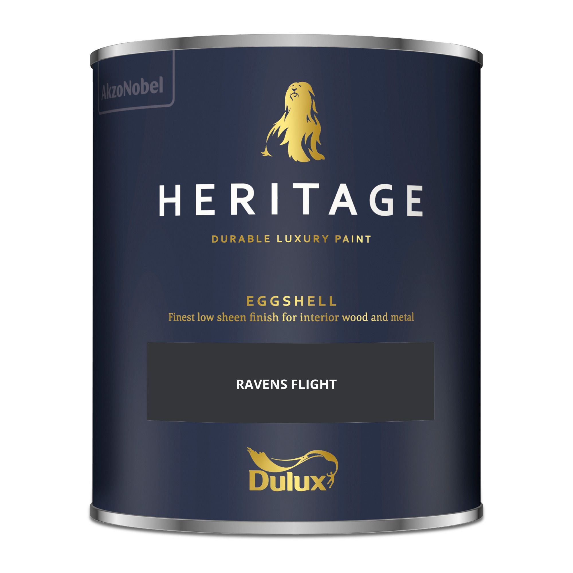 Dulux Heritage Ravens Flight Eggshell Multi-surface Wall paint, 750ml