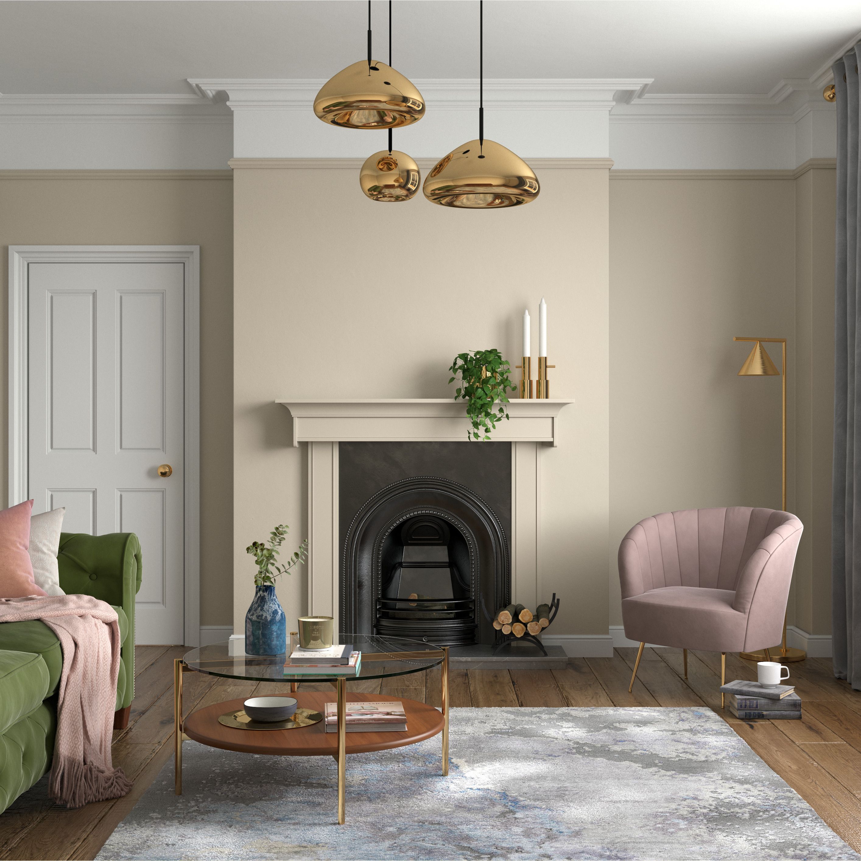 Dulux Heritage Raw Cashmere Velvet matt Wall paint, 2.5L