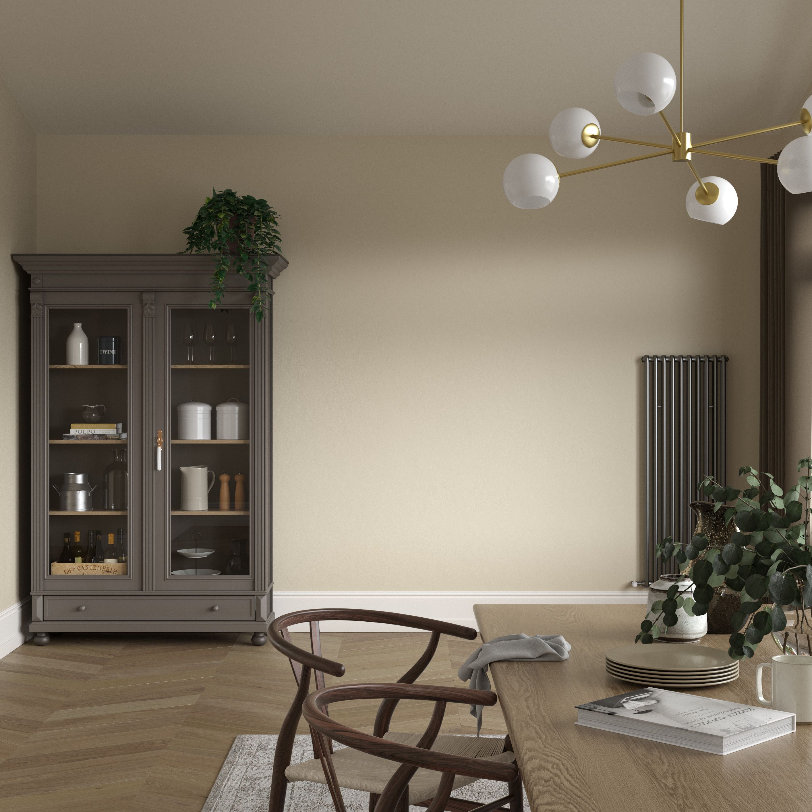 Dulux Heritage Raw Cashmere Velvet matt Wall paint, 2.5L