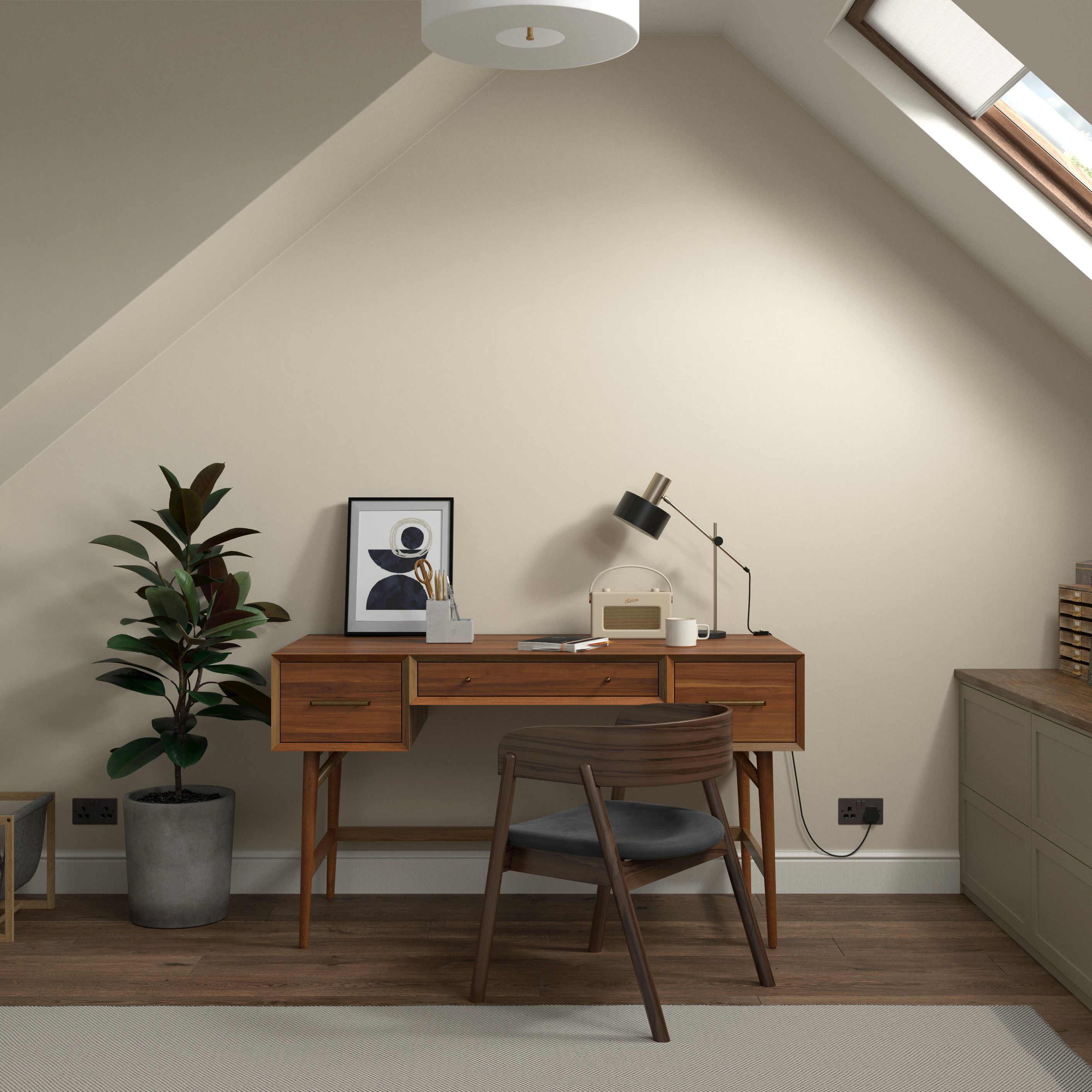Dulux Heritage Raw Cashmere Velvet matt Wall paint, 2.5L