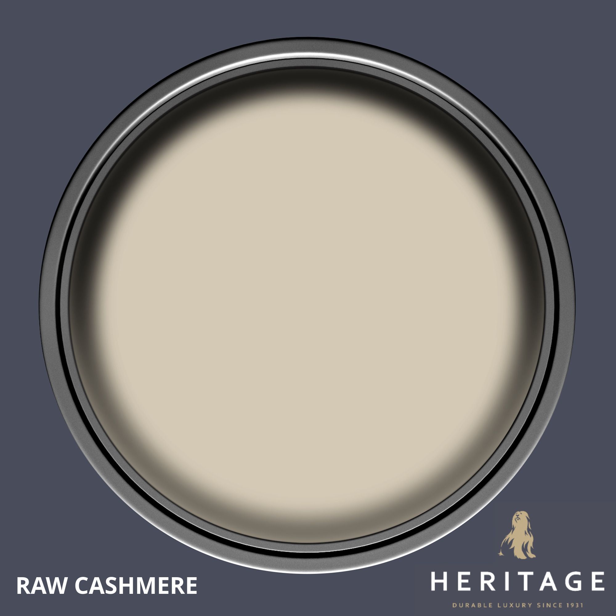 Dulux Heritage Raw Cashmere Velvet matt Wall paint, 2.5L