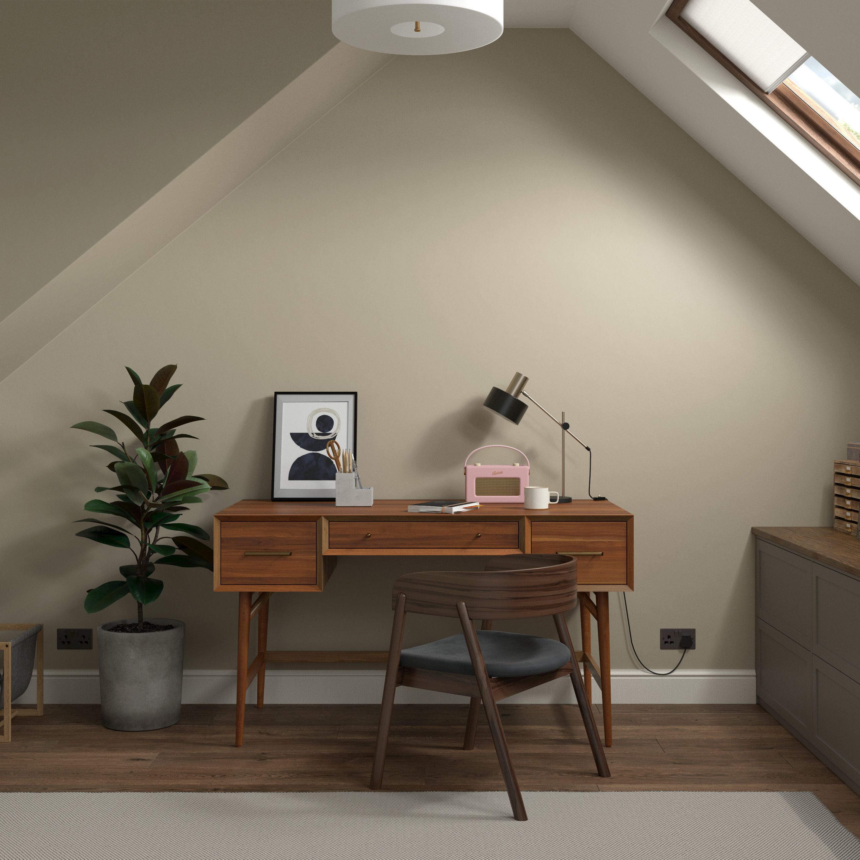 Dulux Heritage Setting Stone Eggshell Multi-surface Wall paint, 750ml