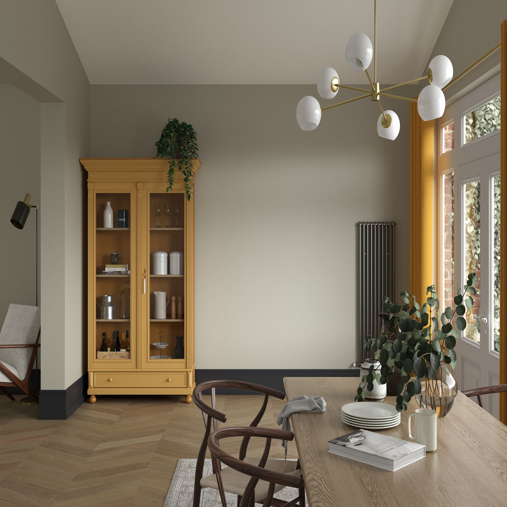 Dulux Heritage Stone Green Velvet matt Emulsion paint, 5L