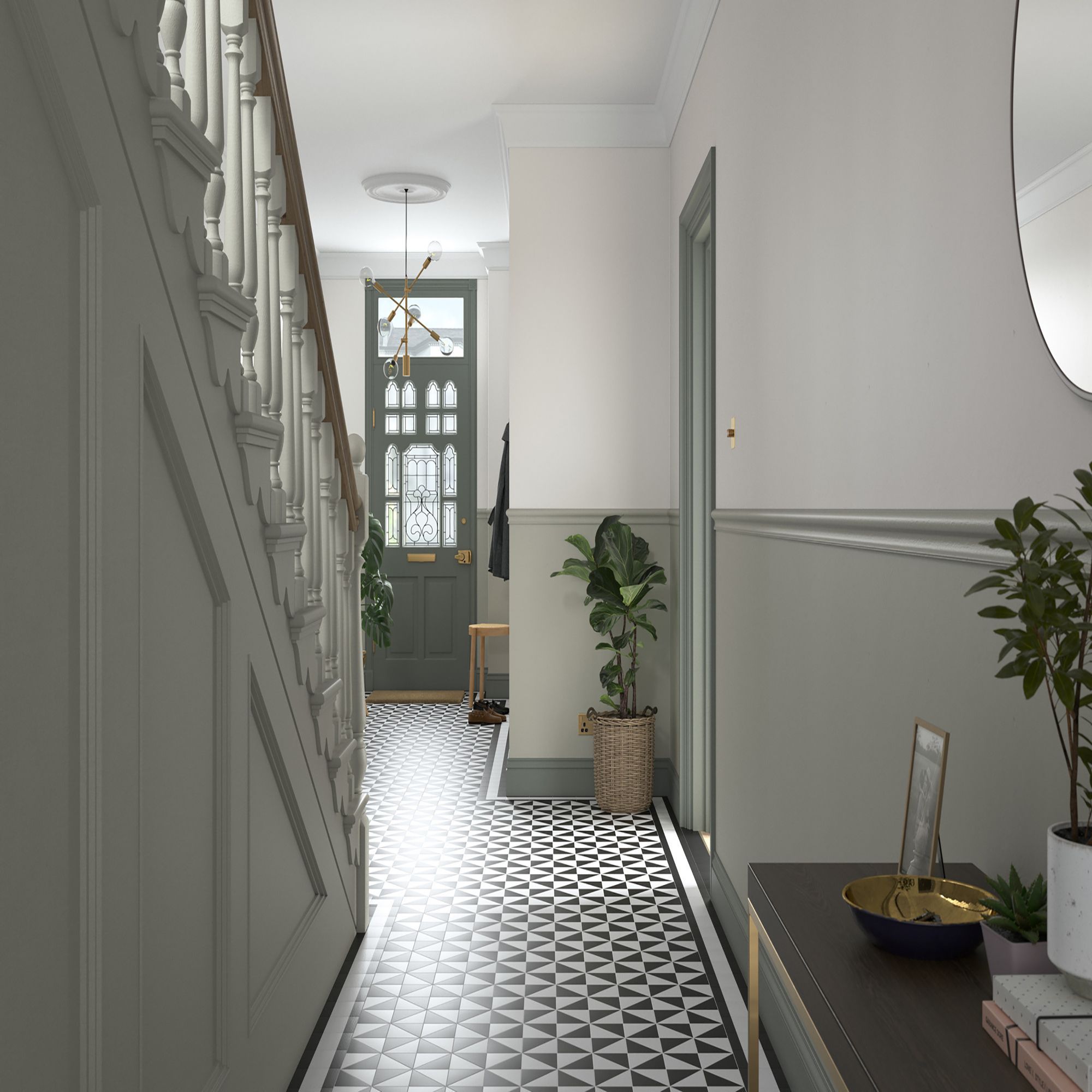 Dulux Heritage Stone Green Velvet matt Emulsion paint, 5L