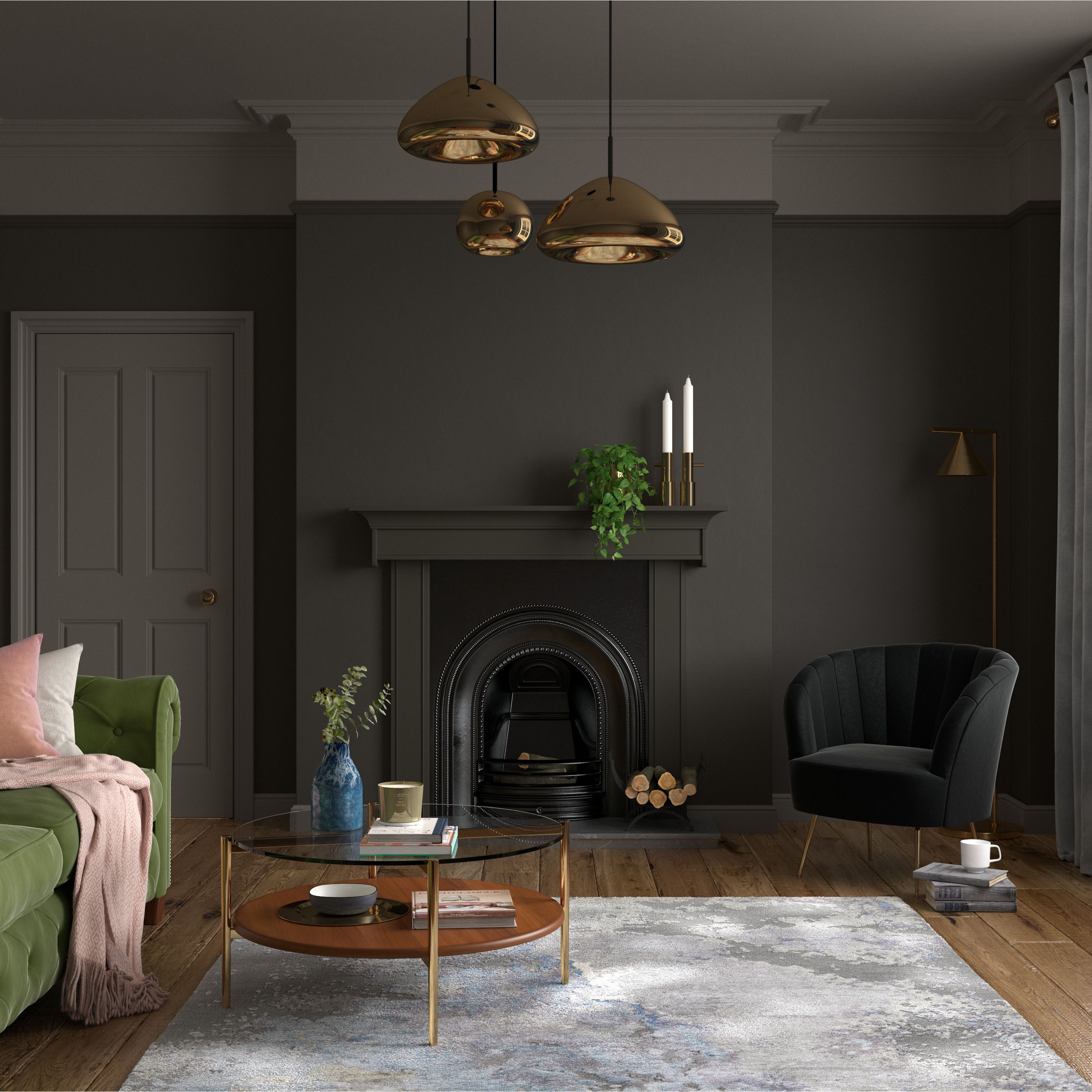 Dulux Heritage Tudor Brown Velvet matt Wall paint, 2.5L