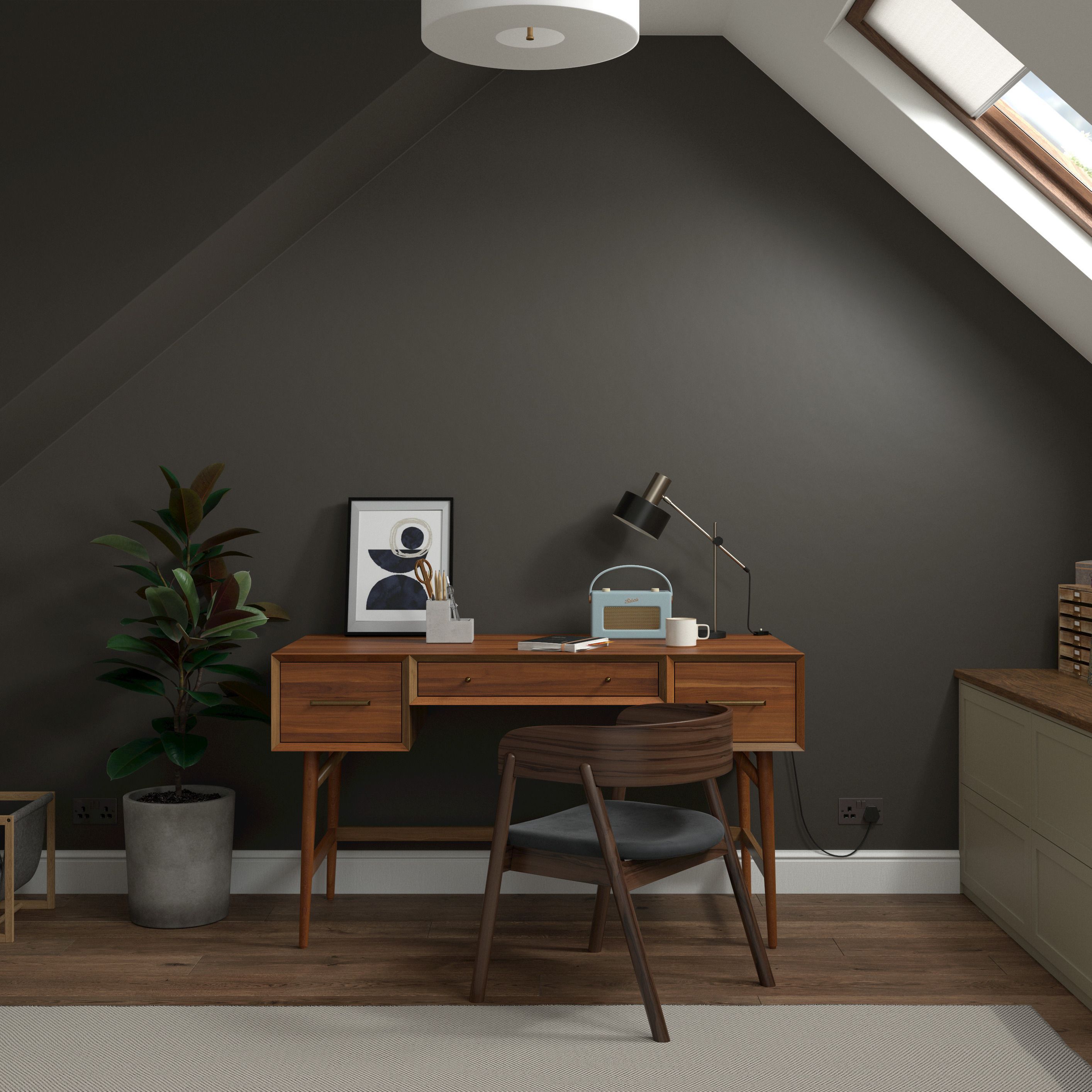 Dulux Heritage Tudor Brown Velvet matt Wall paint, 2.5L