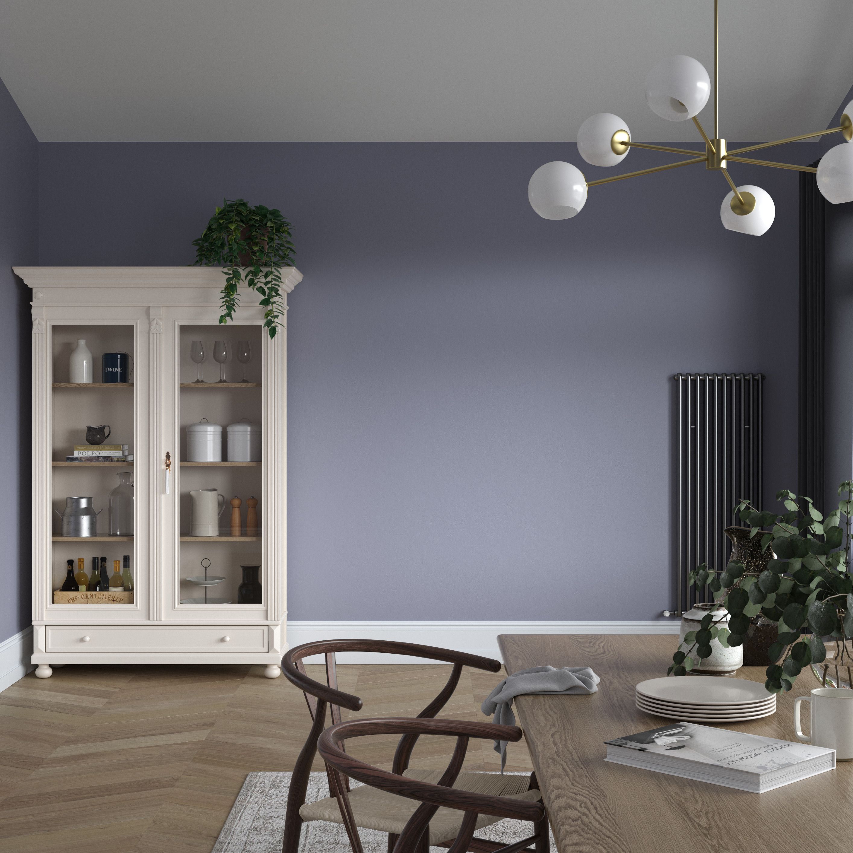 Dulux Heritage Violet Night Velvet matt Wall paint, 2.5L
