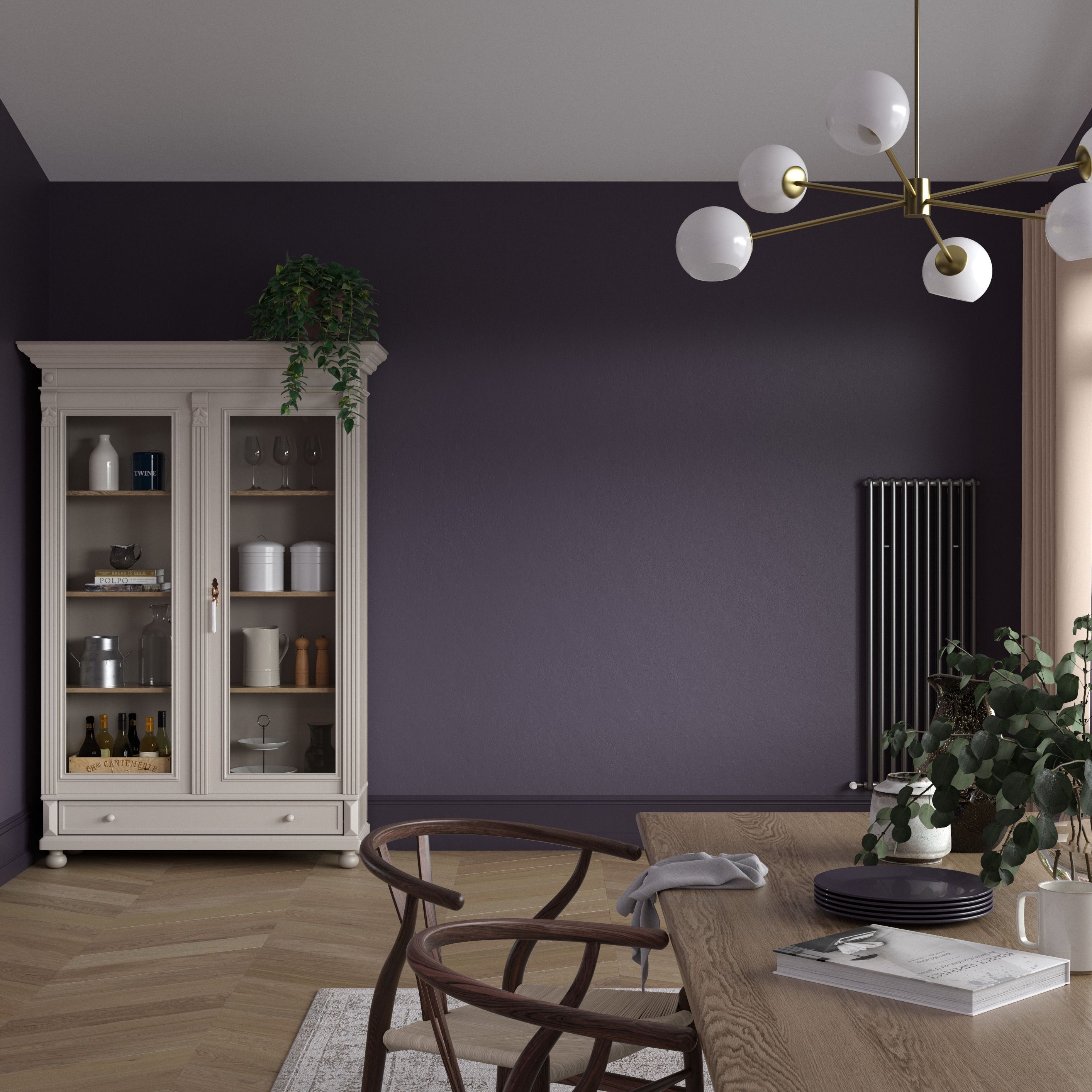 Dulux Heritage Wild Blackberry Velvet matt Wall paint, 2.5L