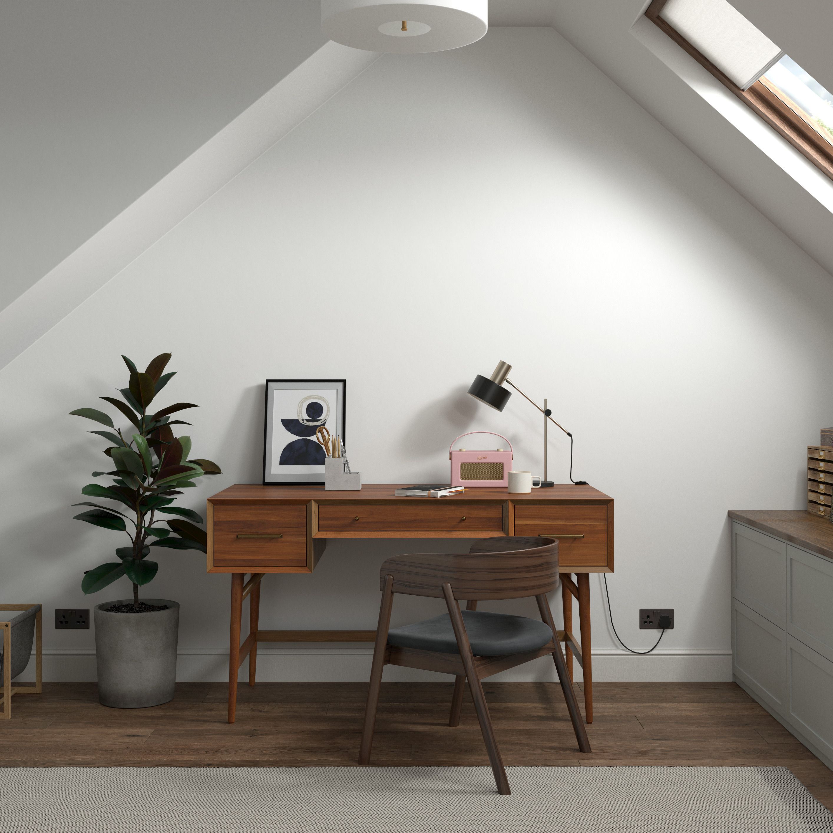 Dulux Heritage Wishbone White Velvet matt Wall paint, 2.5L