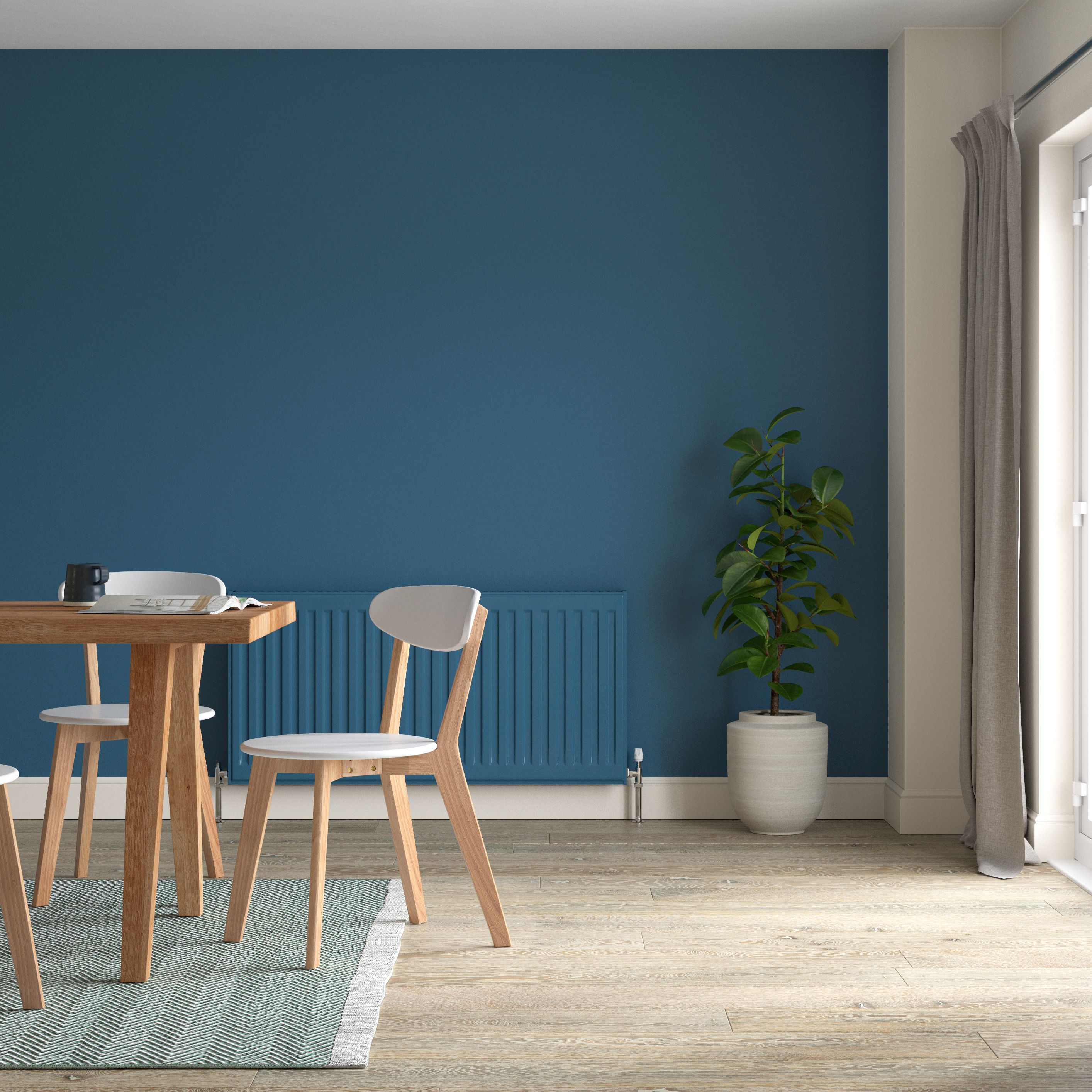 Dulux Indigo Shade Matt Wall & ceiling Emulsion paint, 2.5L