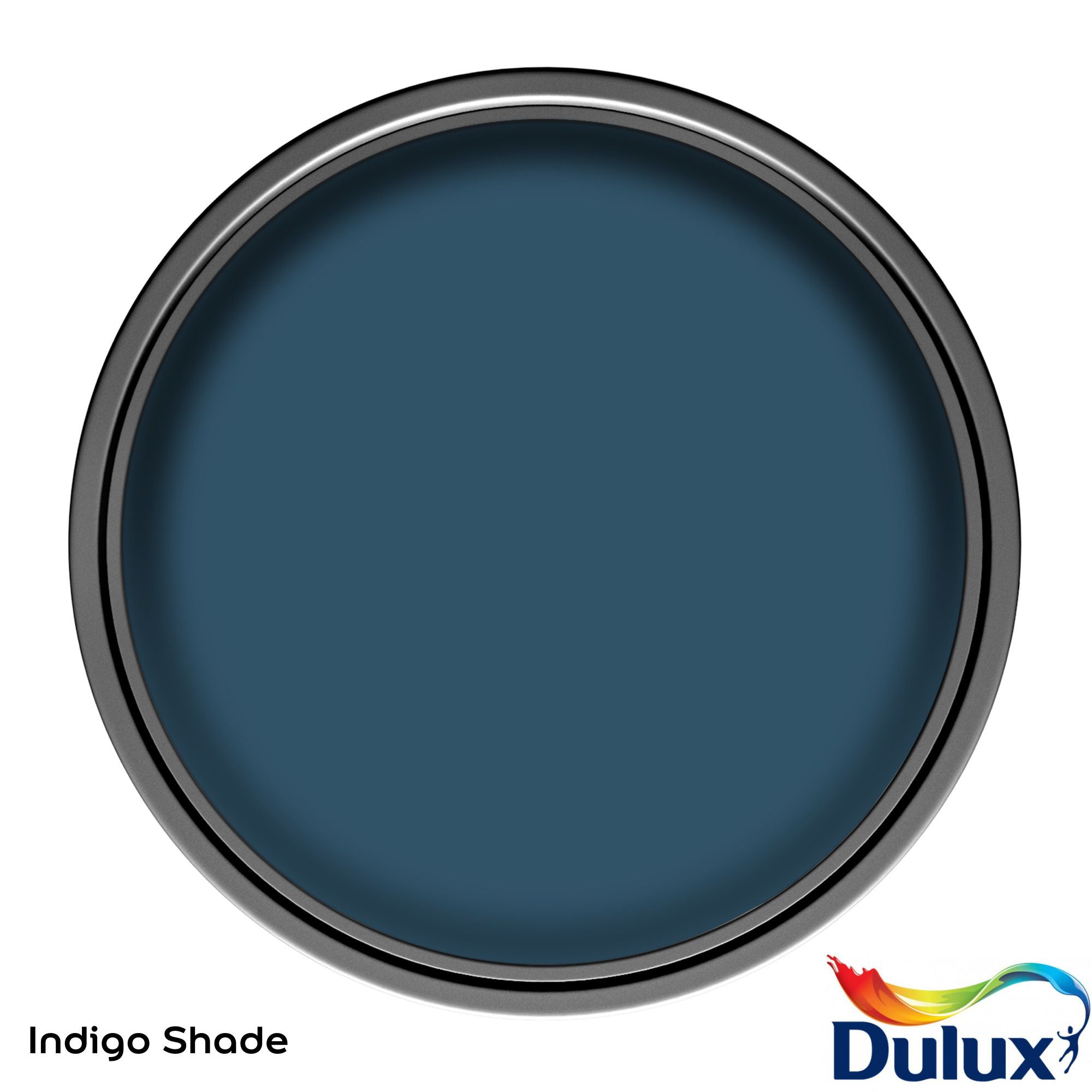 Dulux Indigo Shade Matt Wall & ceiling Emulsion paint, 2.5L