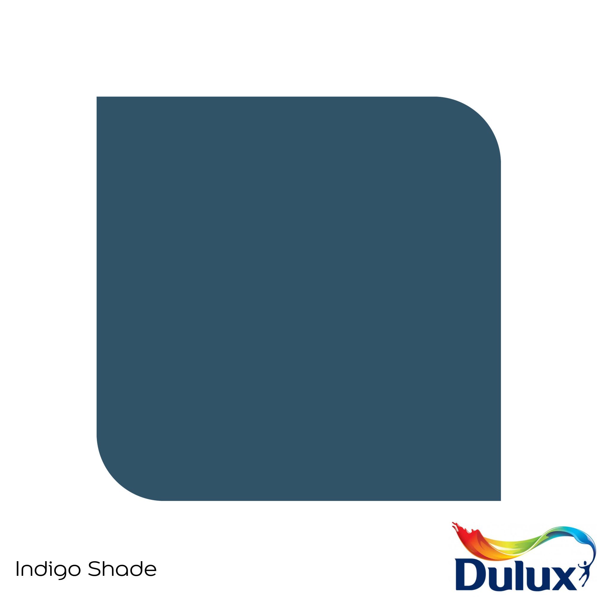 Dulux Indigo Shade Matt Wall & ceiling Emulsion paint, 30ml Tester pot