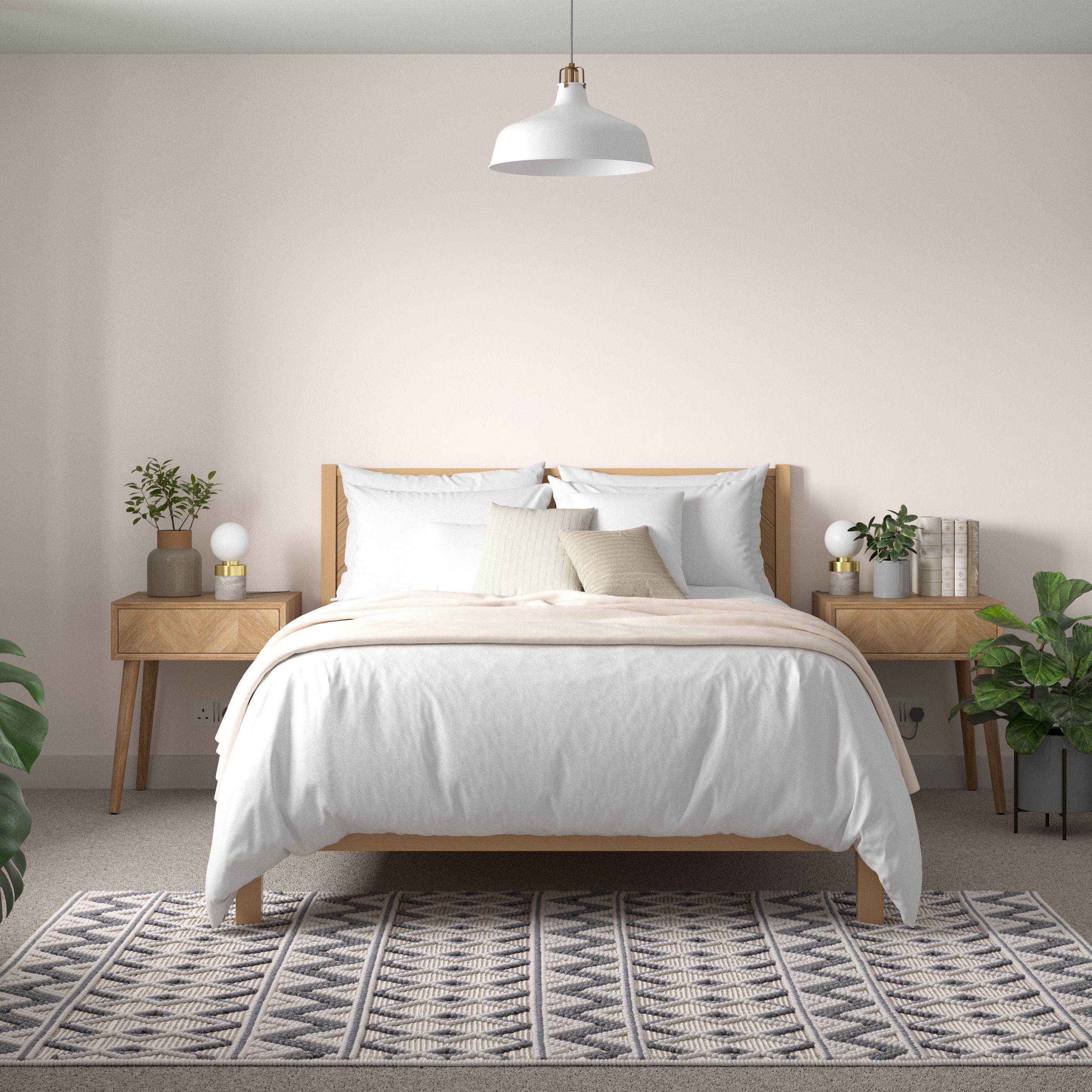 Dulux Light + Space Jasmine Shimmer Matt Wall paint, 2.5L