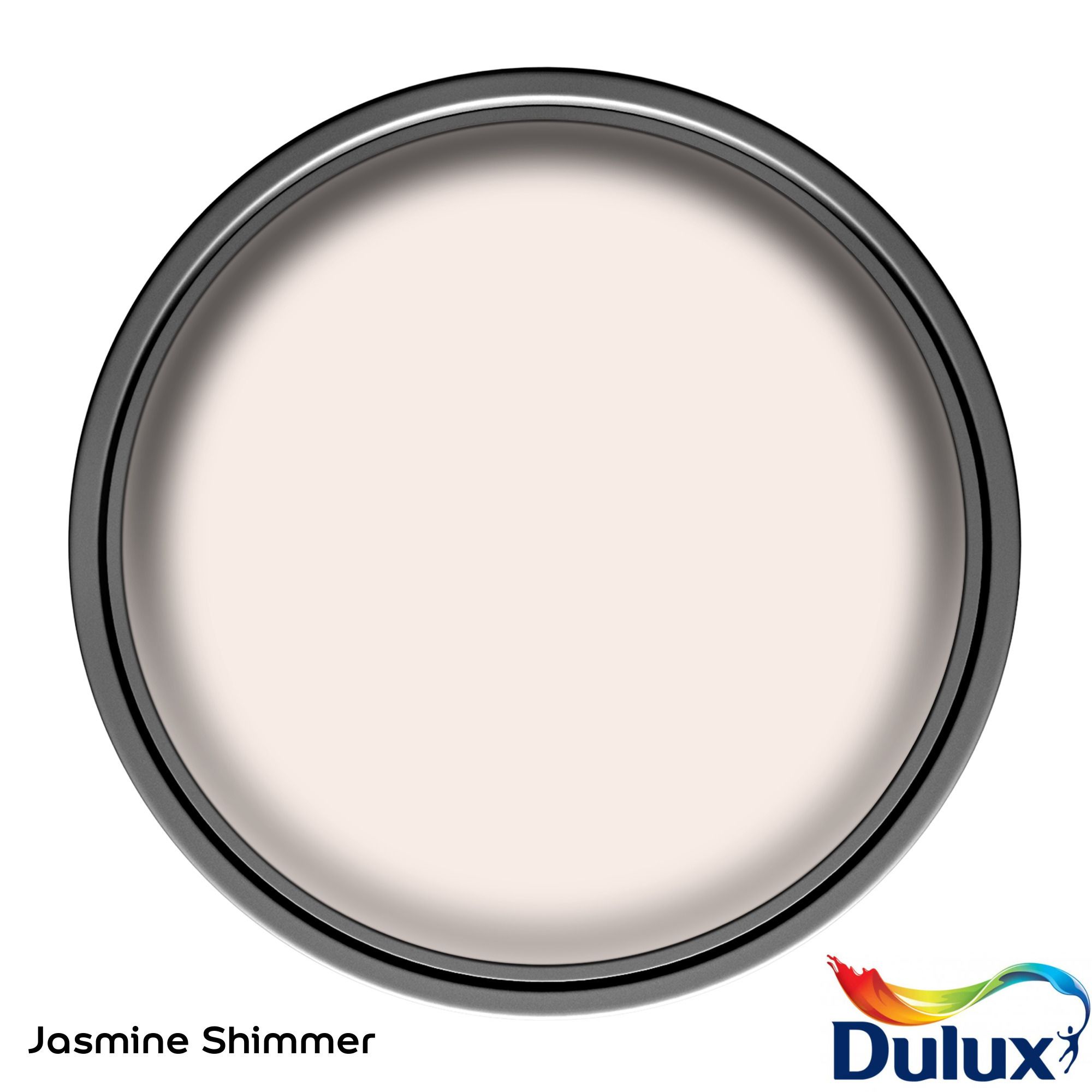 Dulux Light + Space Jasmine Shimmer Matt Wall paint, 2.5L