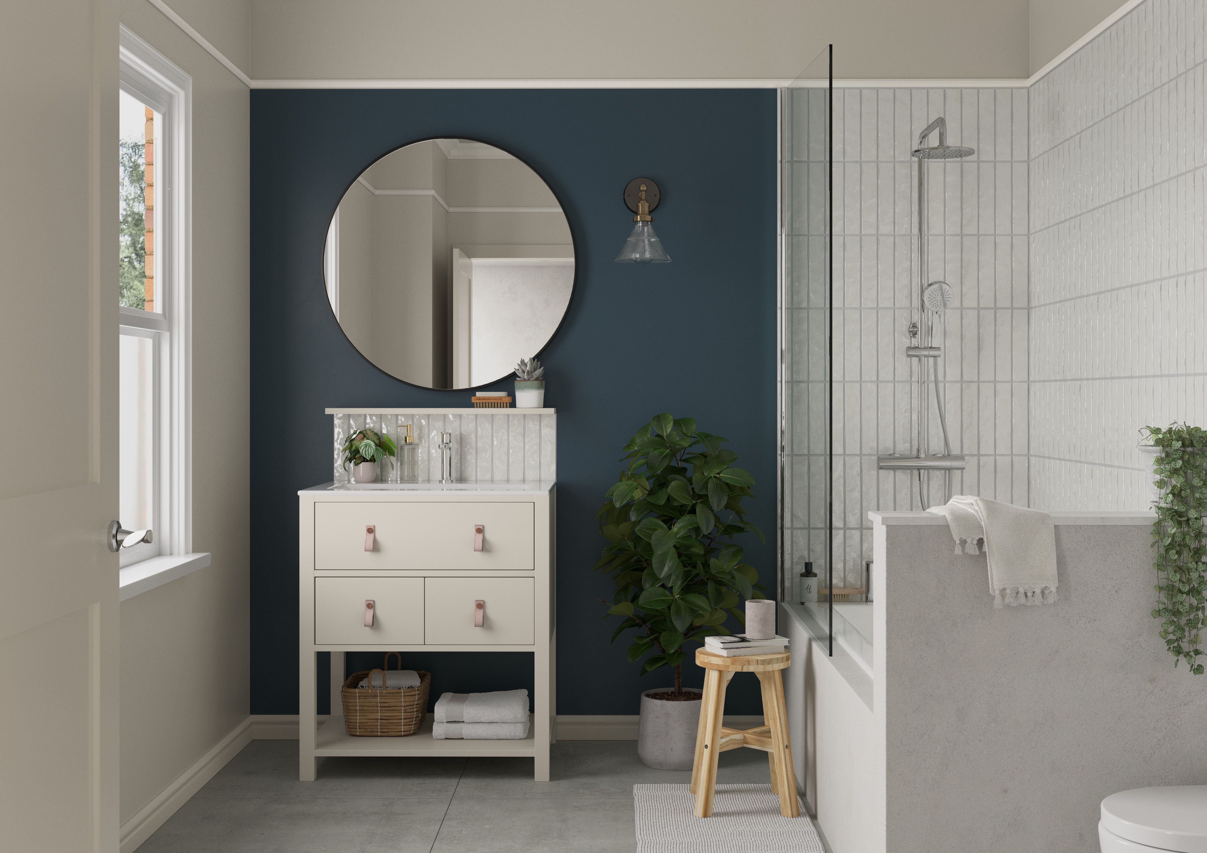 Dulux One coat Ink well Matt Emulsion paint, 1.25L | DIY at B&Q