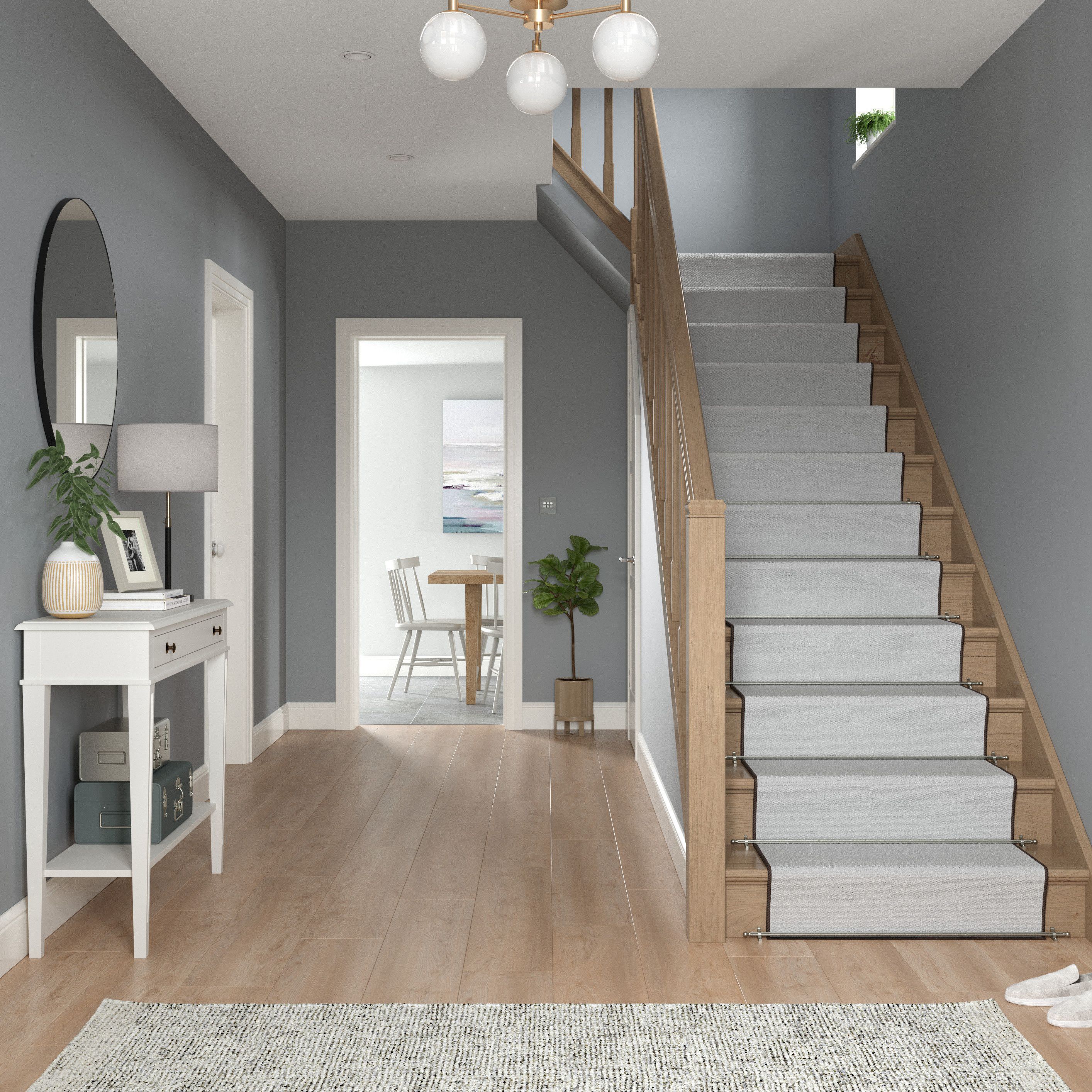 Dulux Quick dry Natural slate Satinwood Metal & wood paint, 750ml