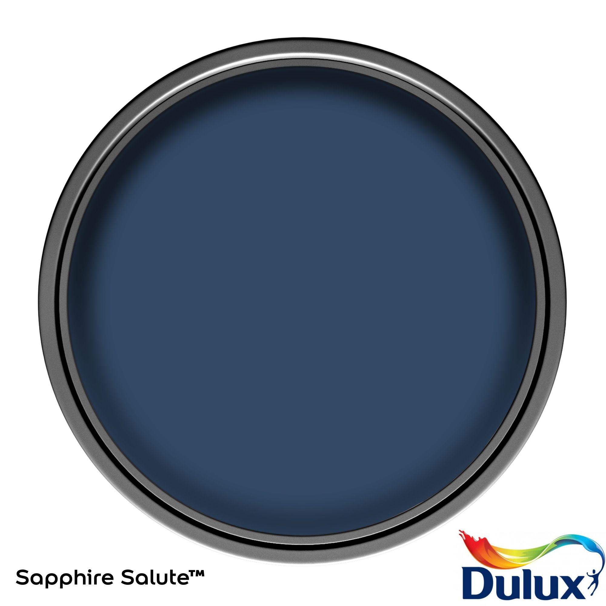 Dulux Sapphire Salute Silk Wall & ceiling Emulsion paint, 5L