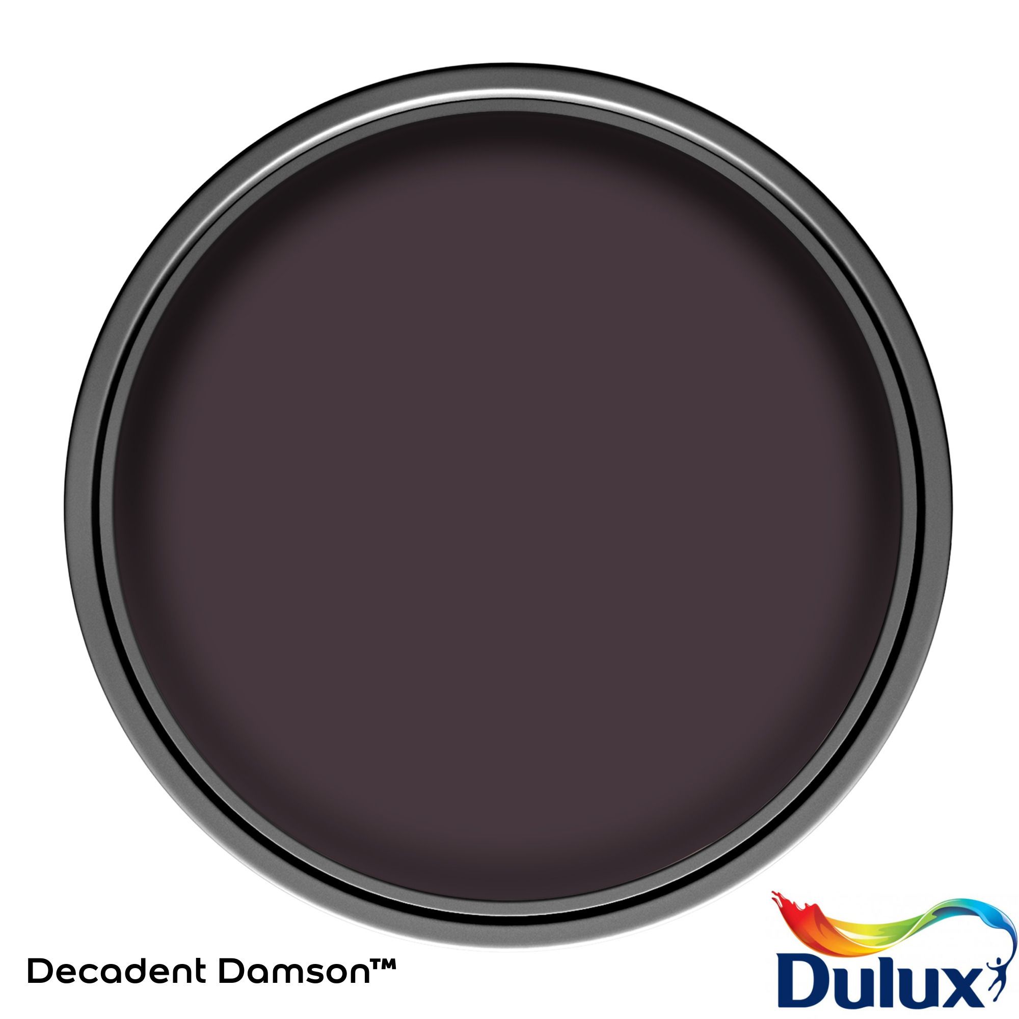 Dulux Simply Refresh Decadent Damson Eggshell Multi-surface Emulsion ...