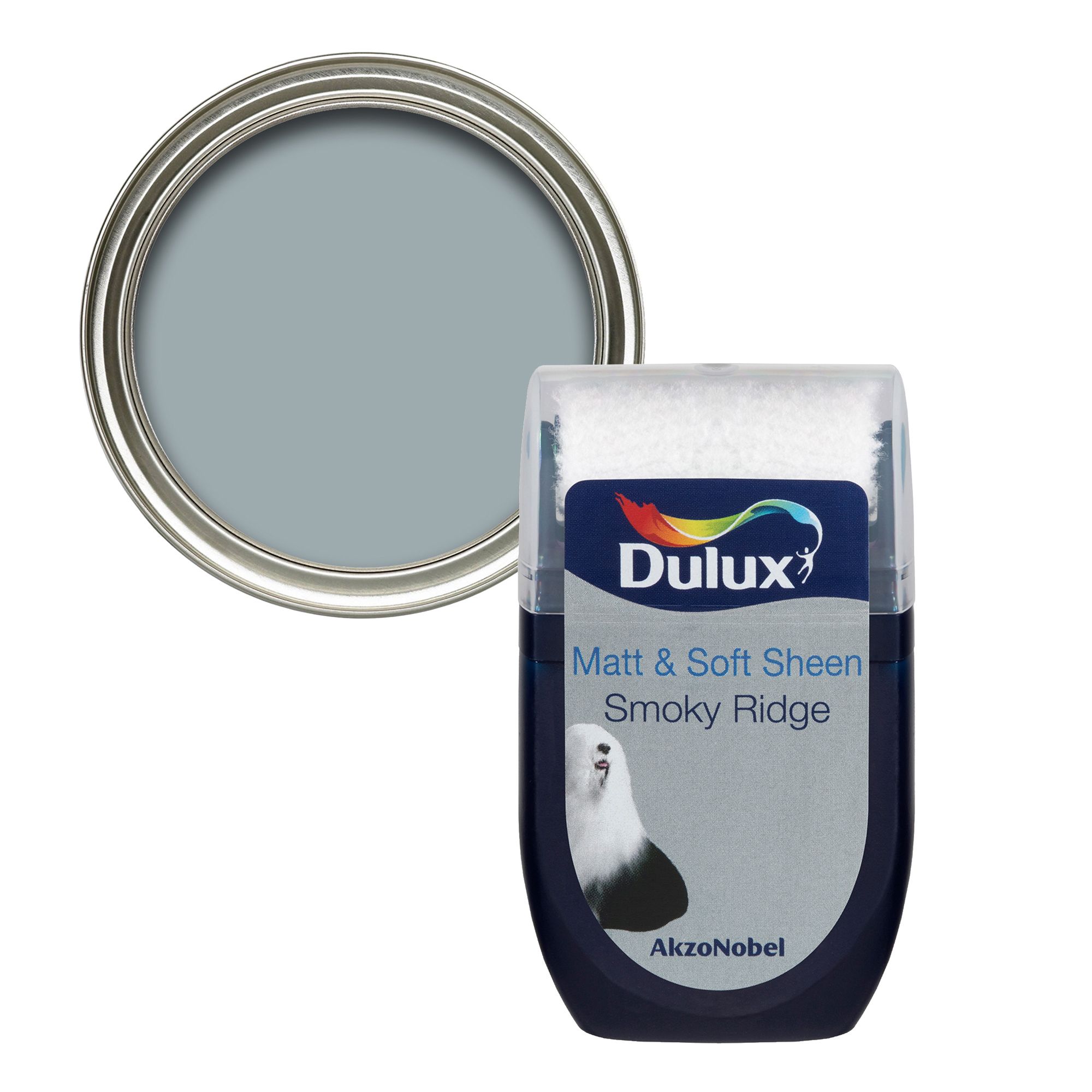 Dulux Smoky ridge Vinyl matt Emulsion paint, 30ml | DIY at B&Q