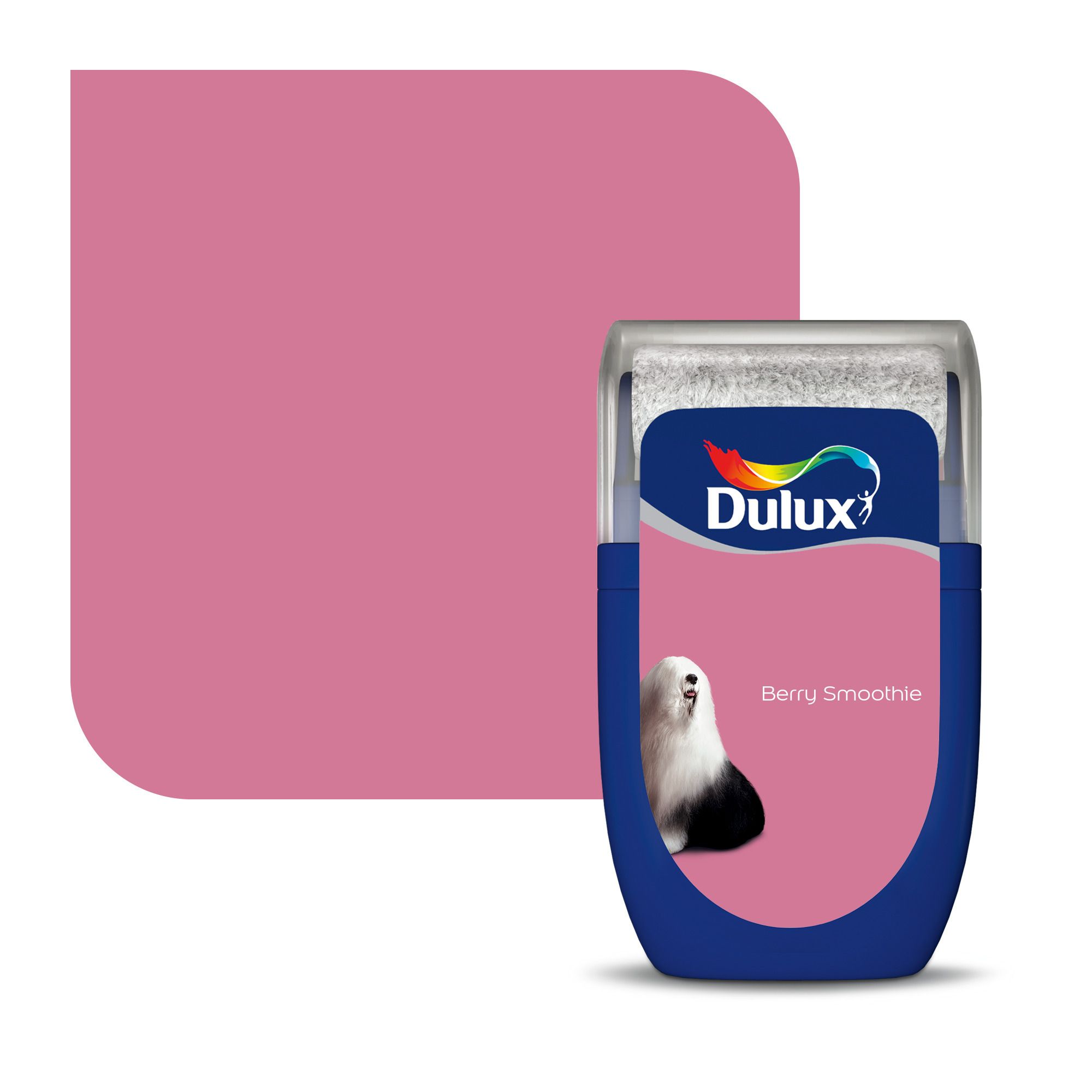 Dulux Standard Berry smoothie Matt Emulsion paint, 30ml | DIY at B&Q