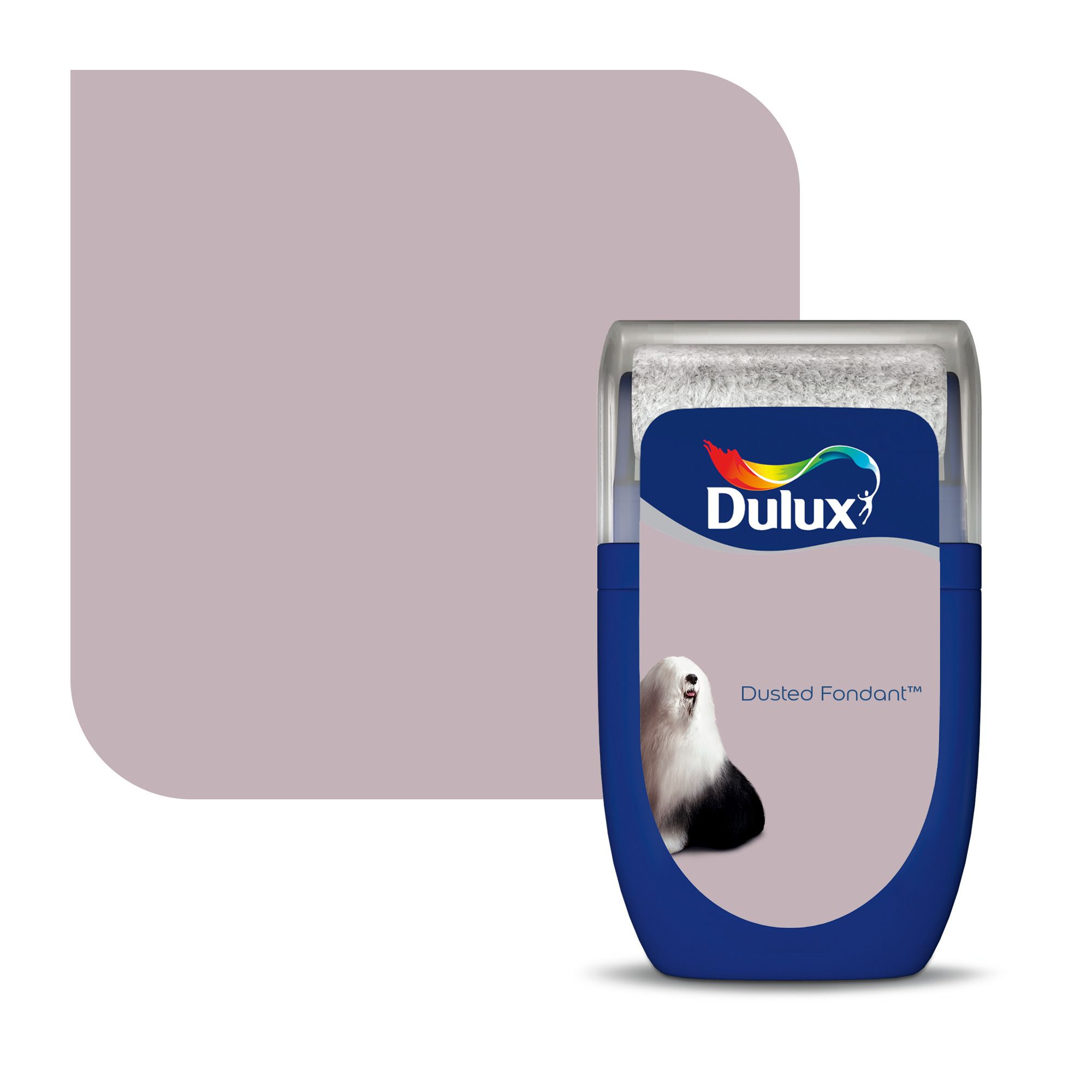 Dulux Standard Dusted fondant Matt Emulsion paint, 30ml | DIY at B&Q