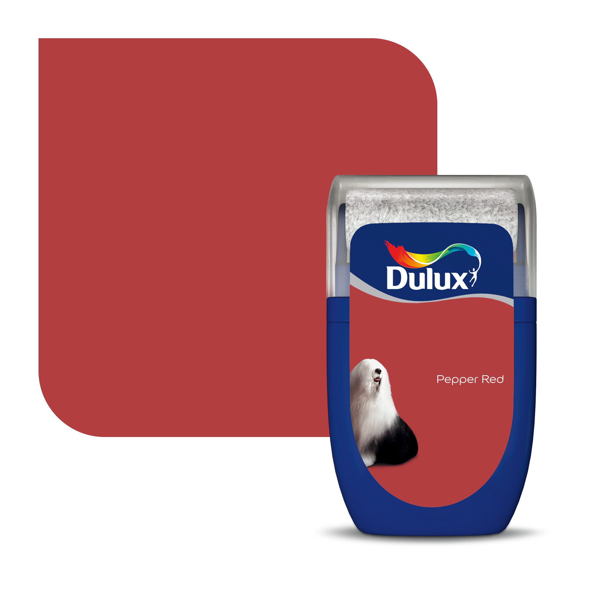 Dulux Standard Pepper red Matt Emulsion paint, 30ml | DIY at B&Q