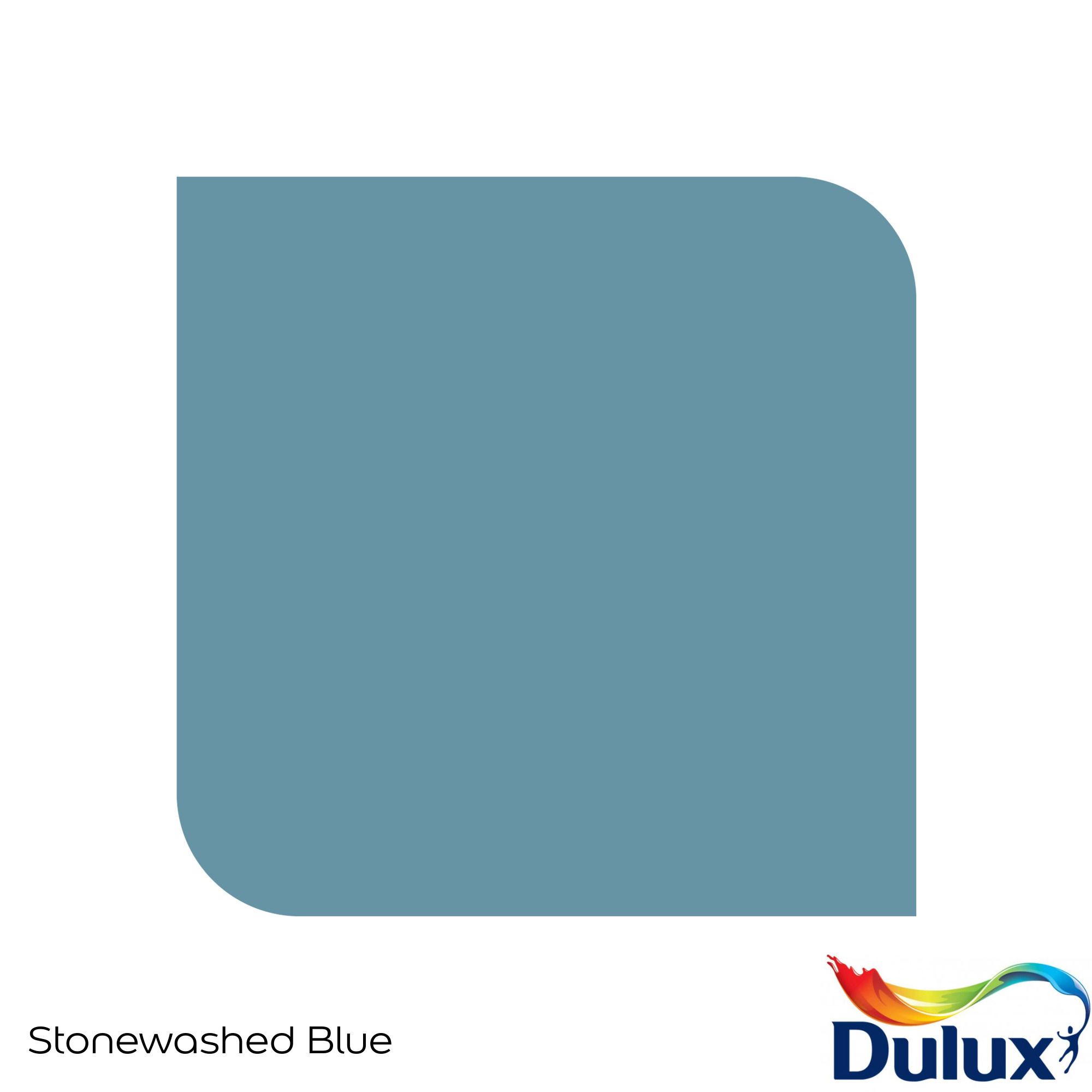 Dulux Stonewashed Blue Matt Wall & ceiling Emulsion paint, 30ml Tester pot