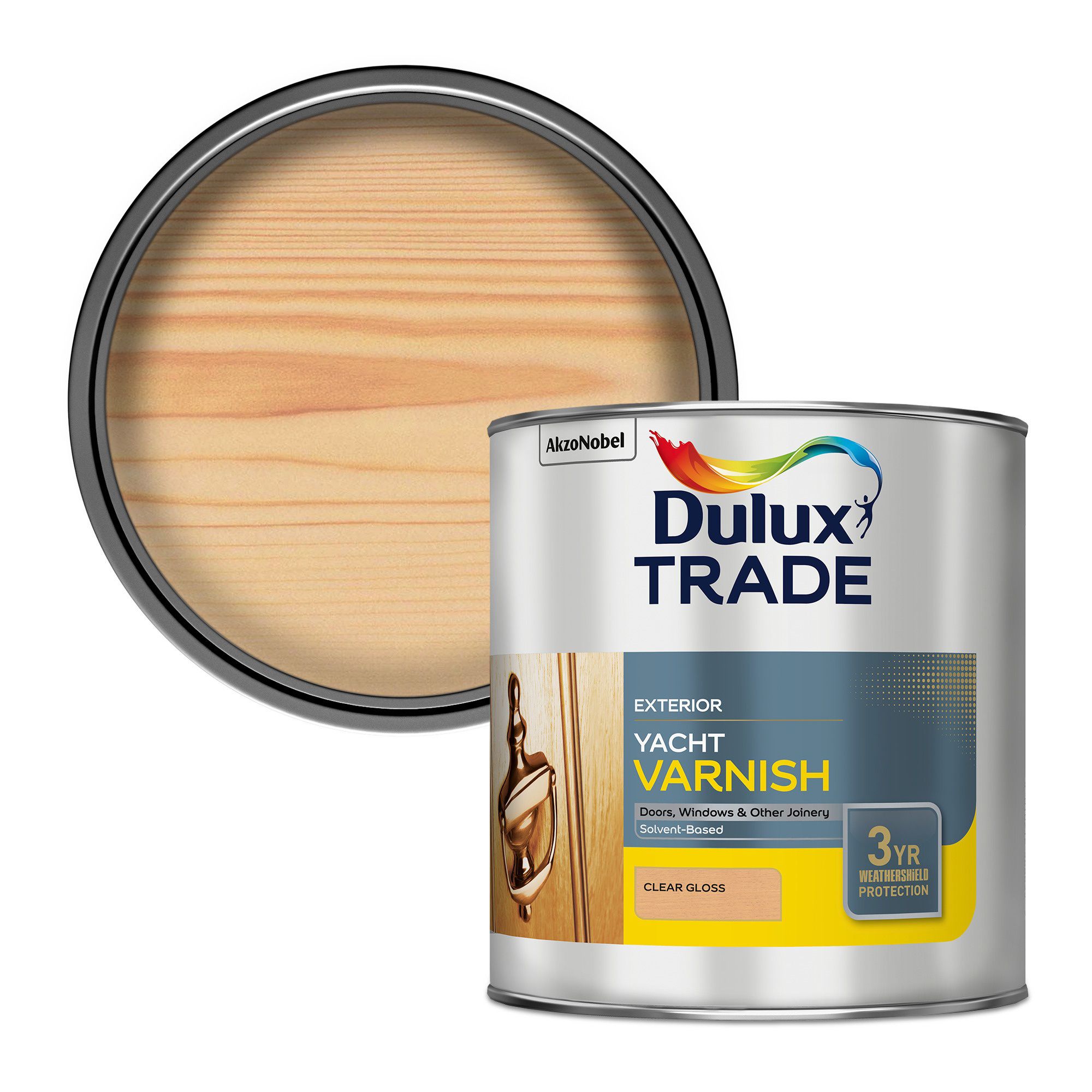 Dulux Trade Clear Gloss Wood varnish