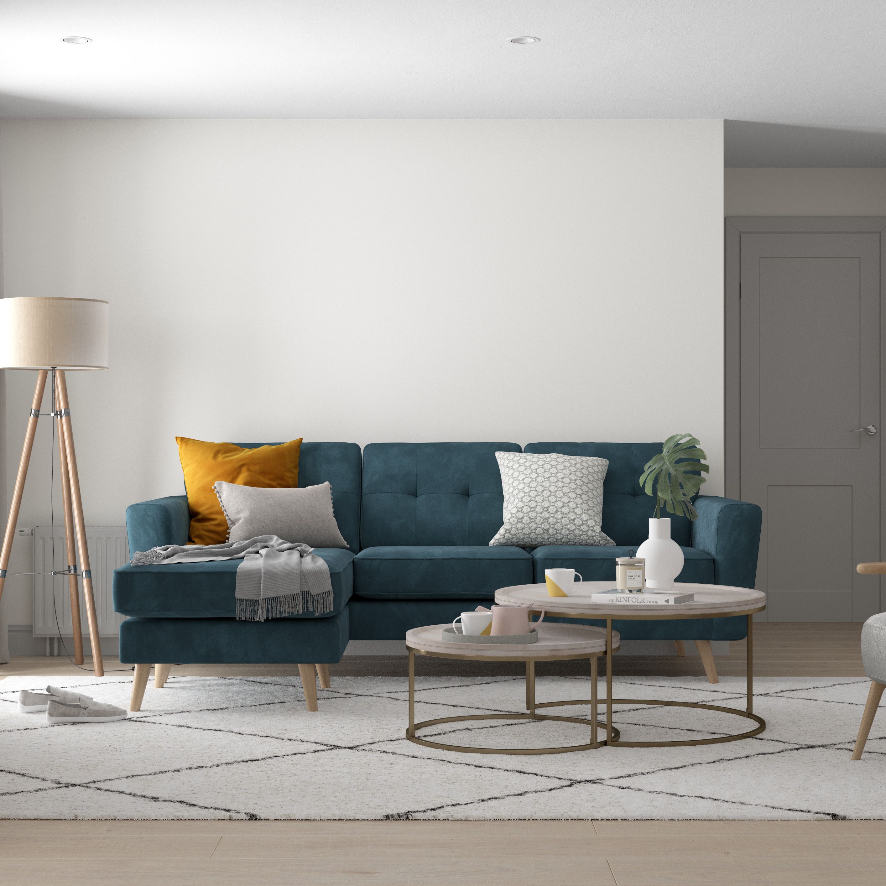 Dulux Trade Durable Flat Matt White Velvet matt Wall paint, 5L