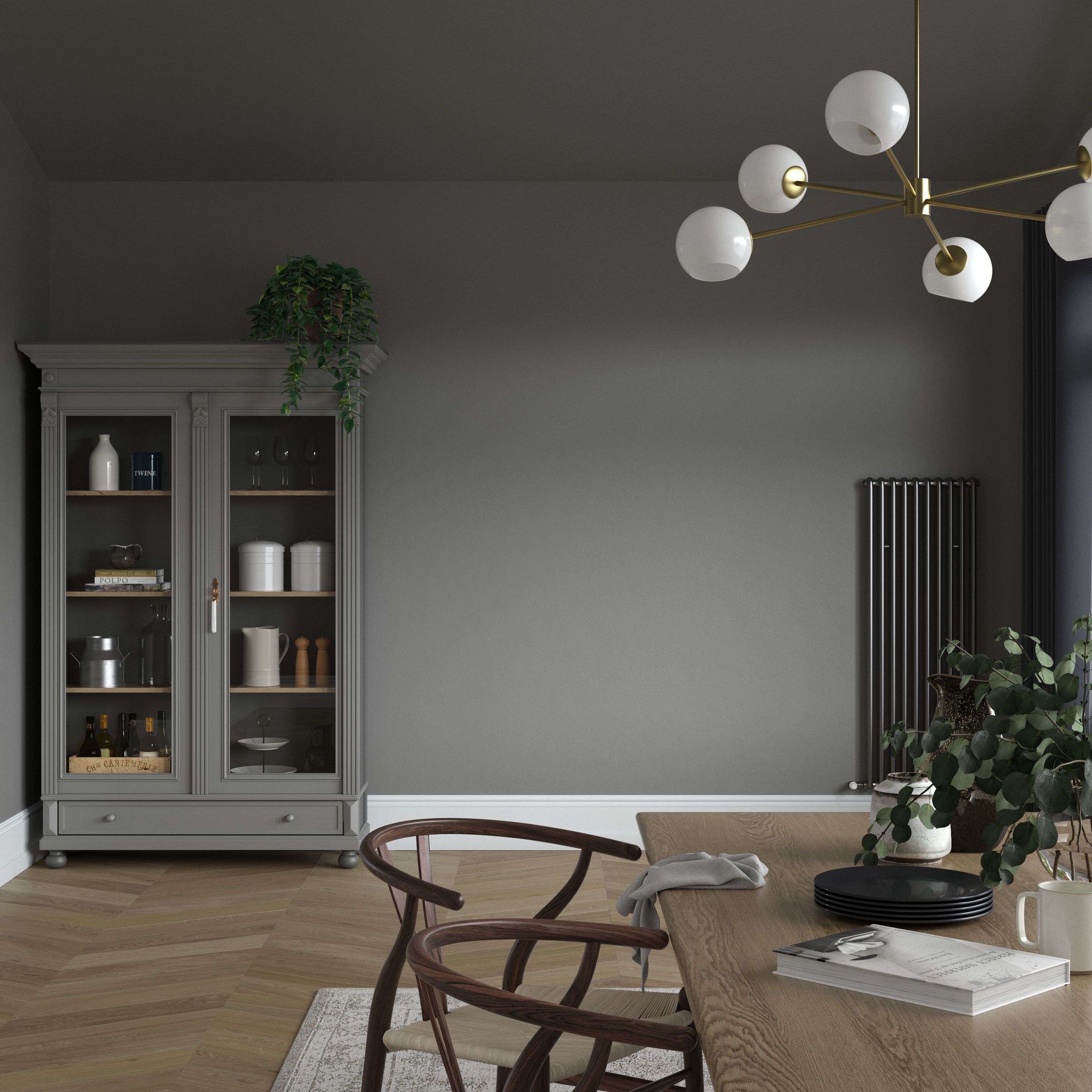 Dulux Trade Heritage Lead Grey Velvet matt Wall paint, 2.5L