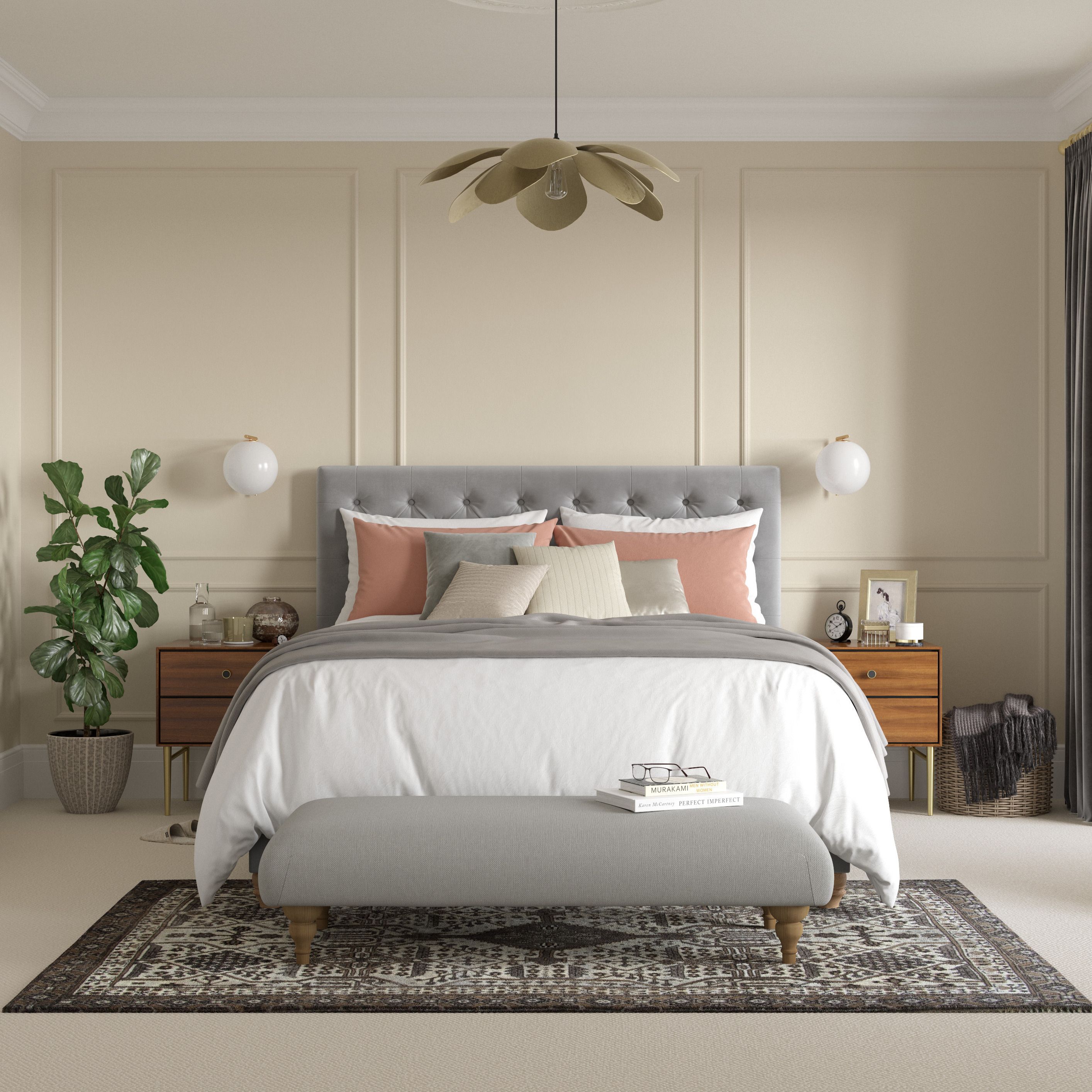 Dulux Trade Heritage Raw Cashmere Eggshell Wall paint, 750ml