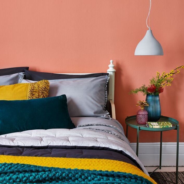 Dulux Walls & Ceilings Copper blush Matt Emulsion paint, 2.5L