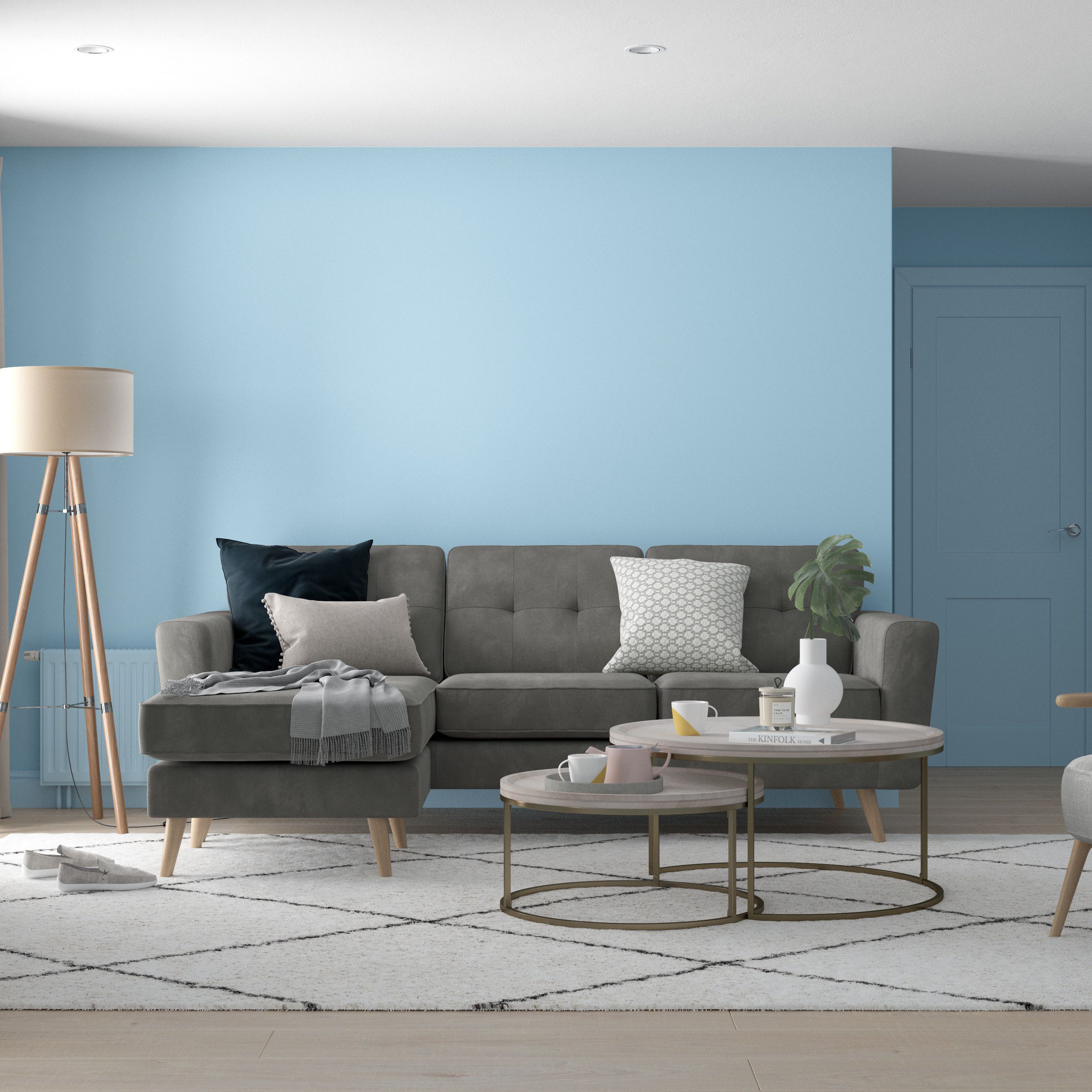 Dulux Walls & ceilings First dawn Matt Emulsion paint, 5L