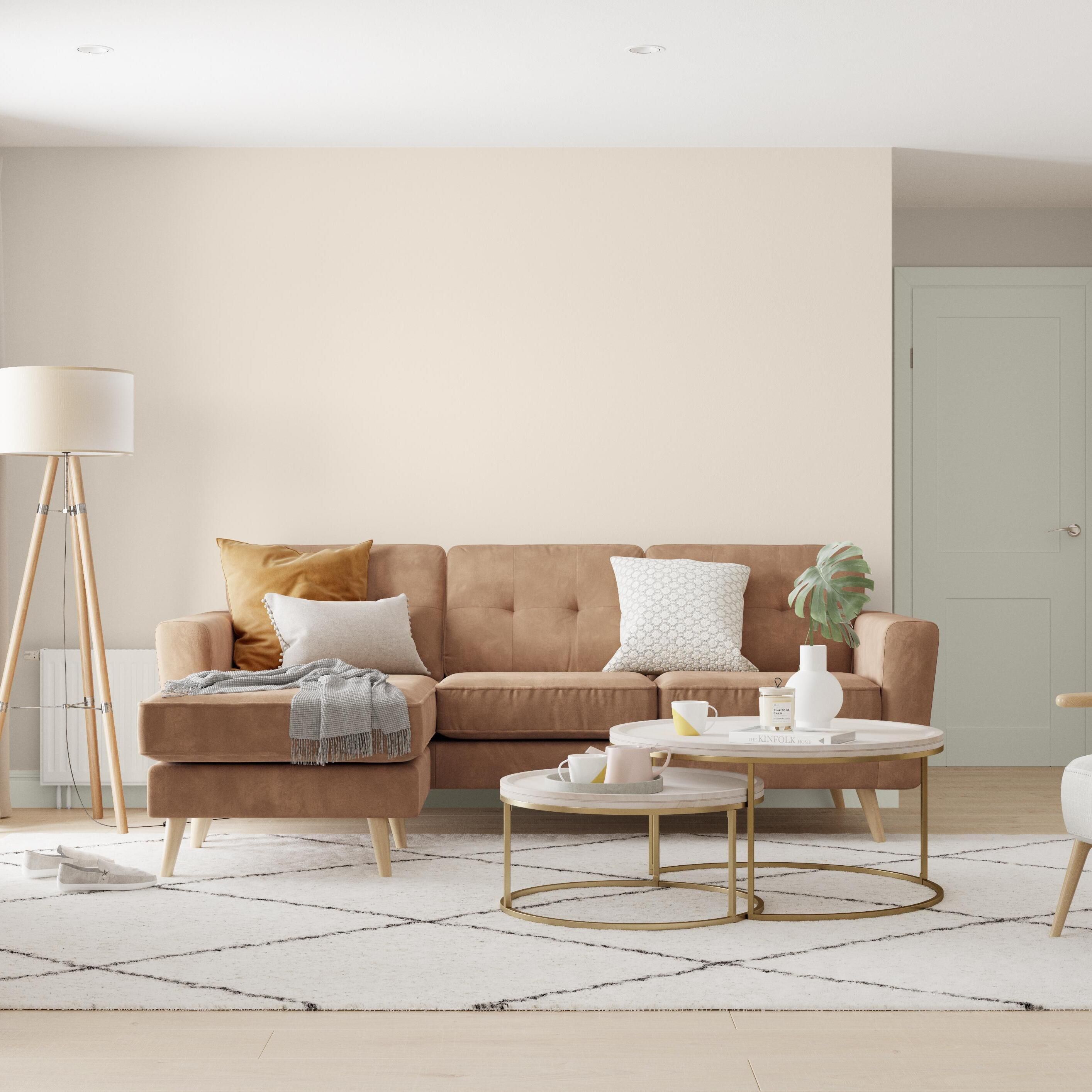 Dulux Walls & Ceilings Natural hessian Matt Emulsion paint, 5L