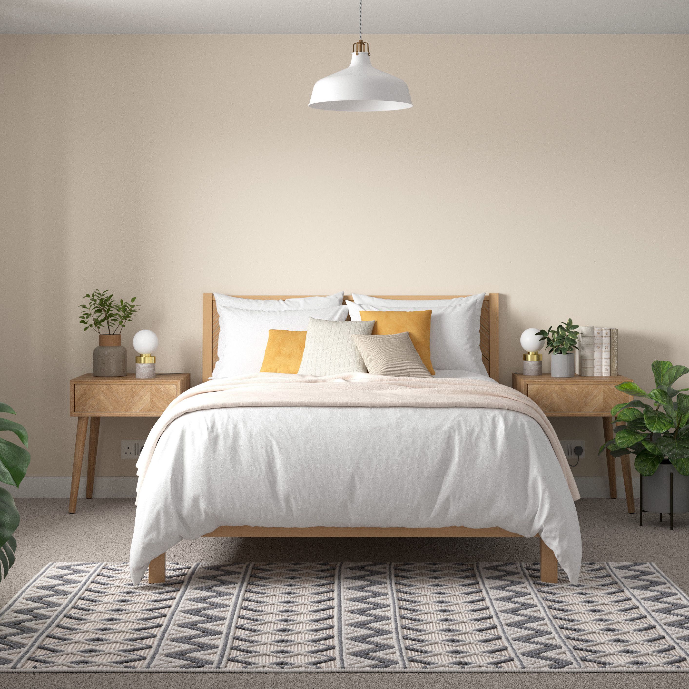 Dulux Walls & Ceilings Natural hessian Matt Emulsion paint, 5L