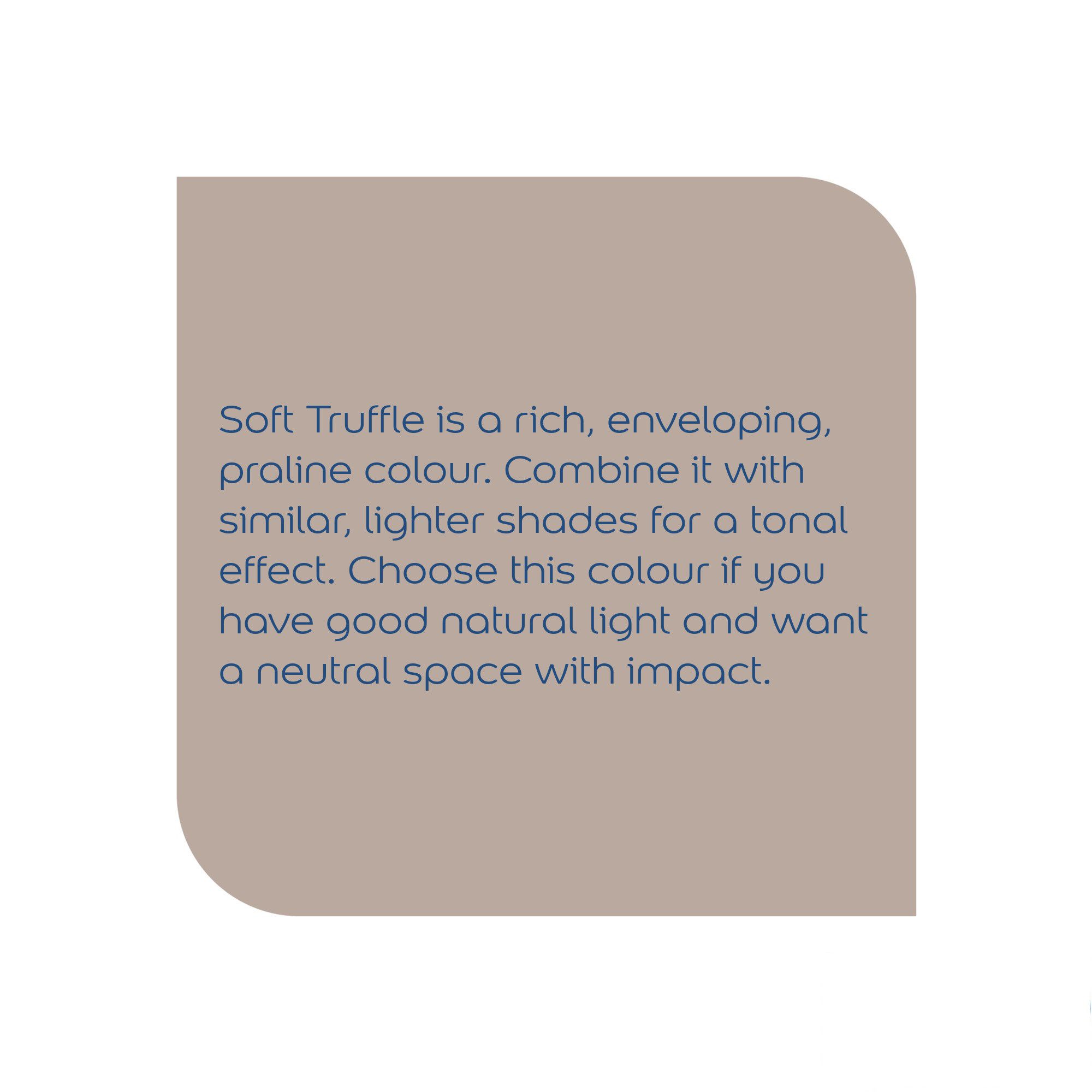 Dulux Walls & ceilings Soft truffle Matt Wall & ceiling Emulsion paint ...