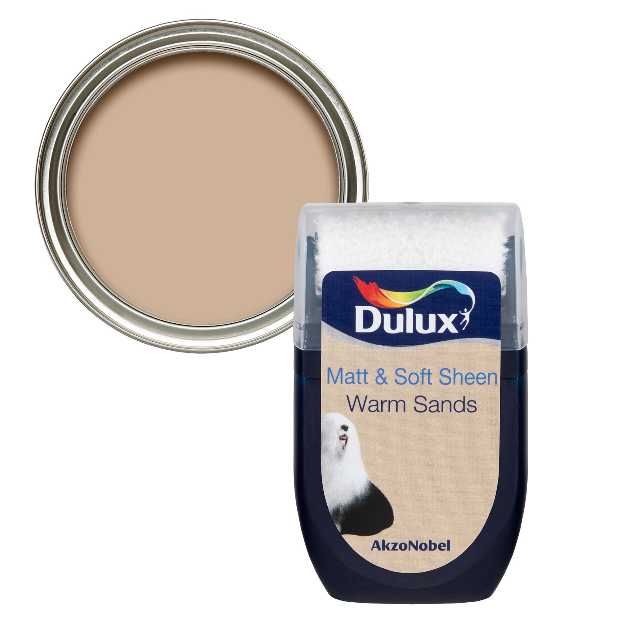 Dulux Warm sands Vinyl matt Emulsion paint, 30ml