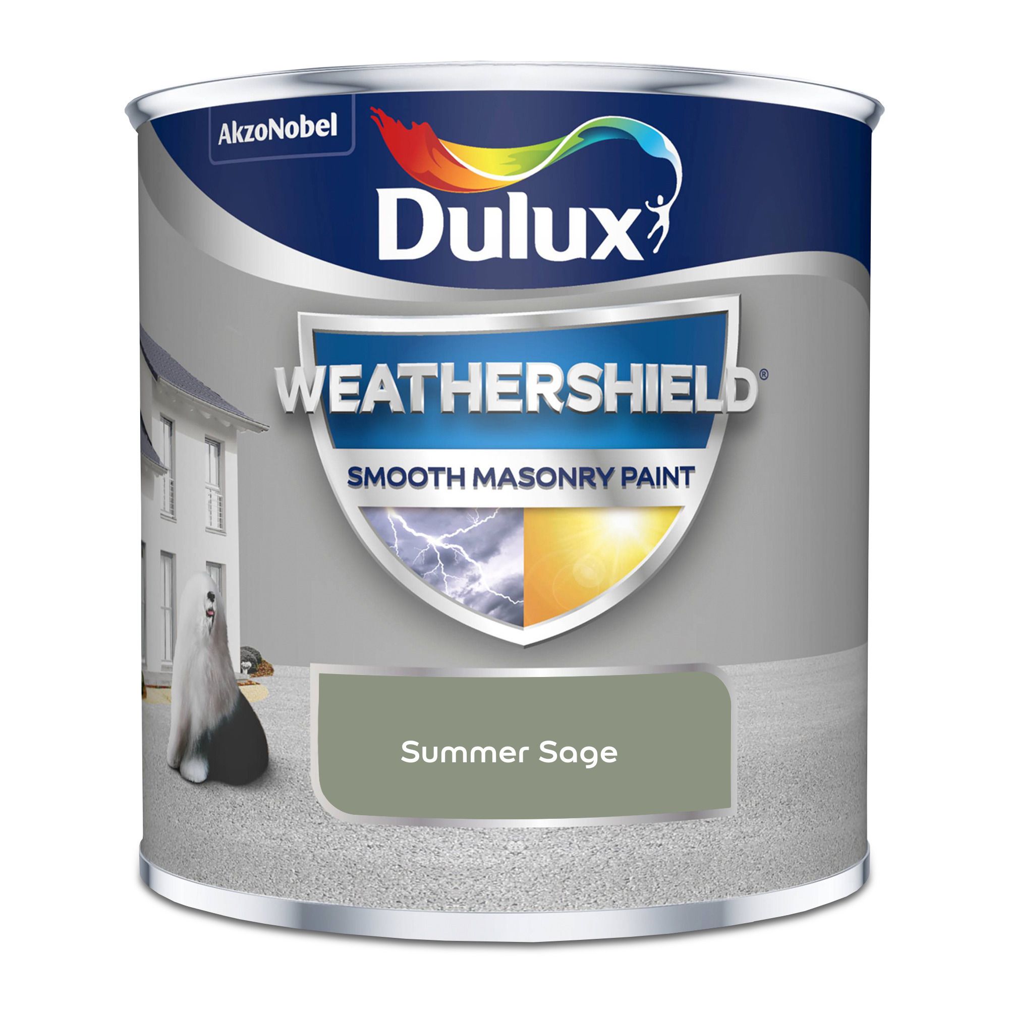 Dulux Weathershield Summer Sage Masonry paint, 250ml Tester pot