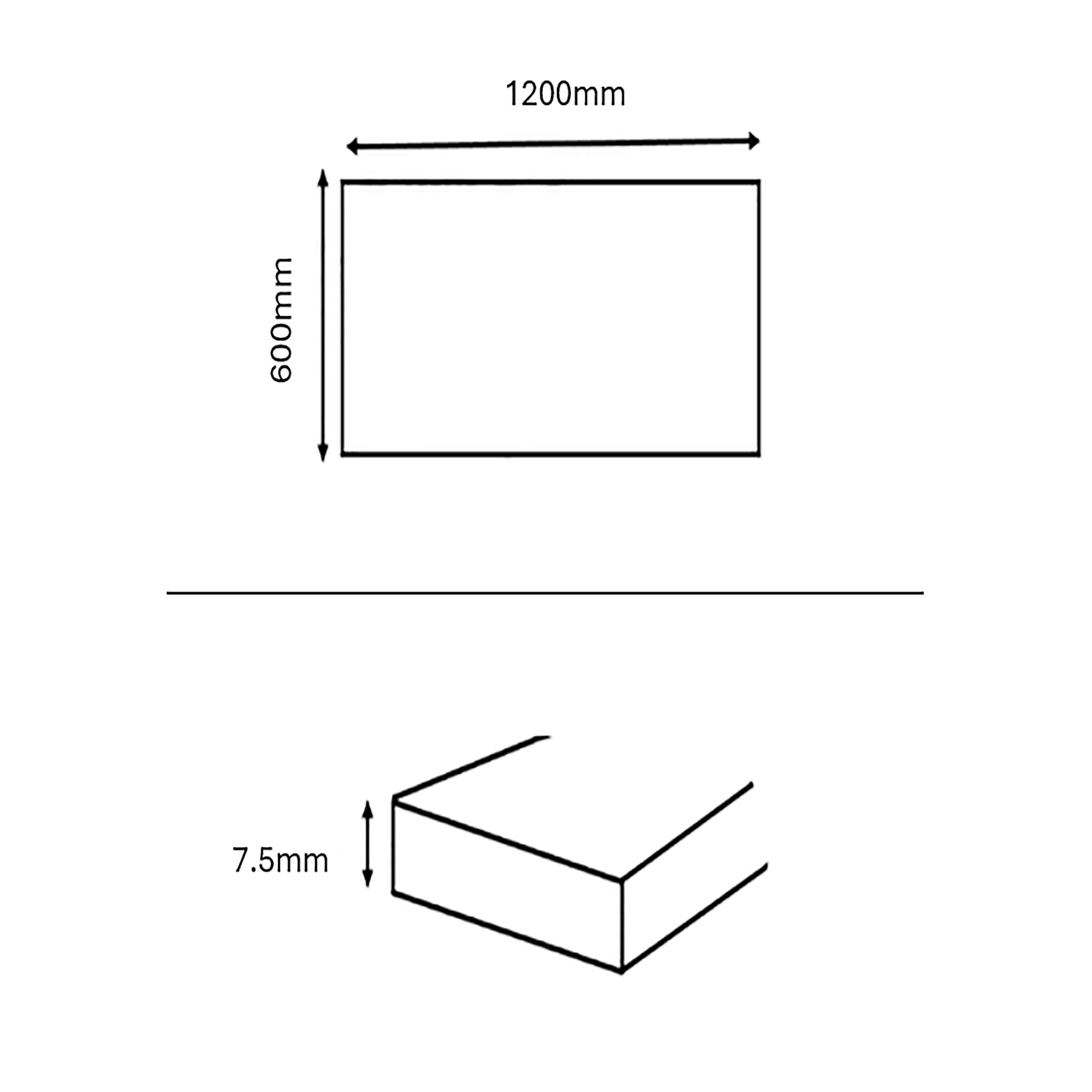 Dura Praia White Matt Limestone effect Porcelain Indoor Wall & floor ...